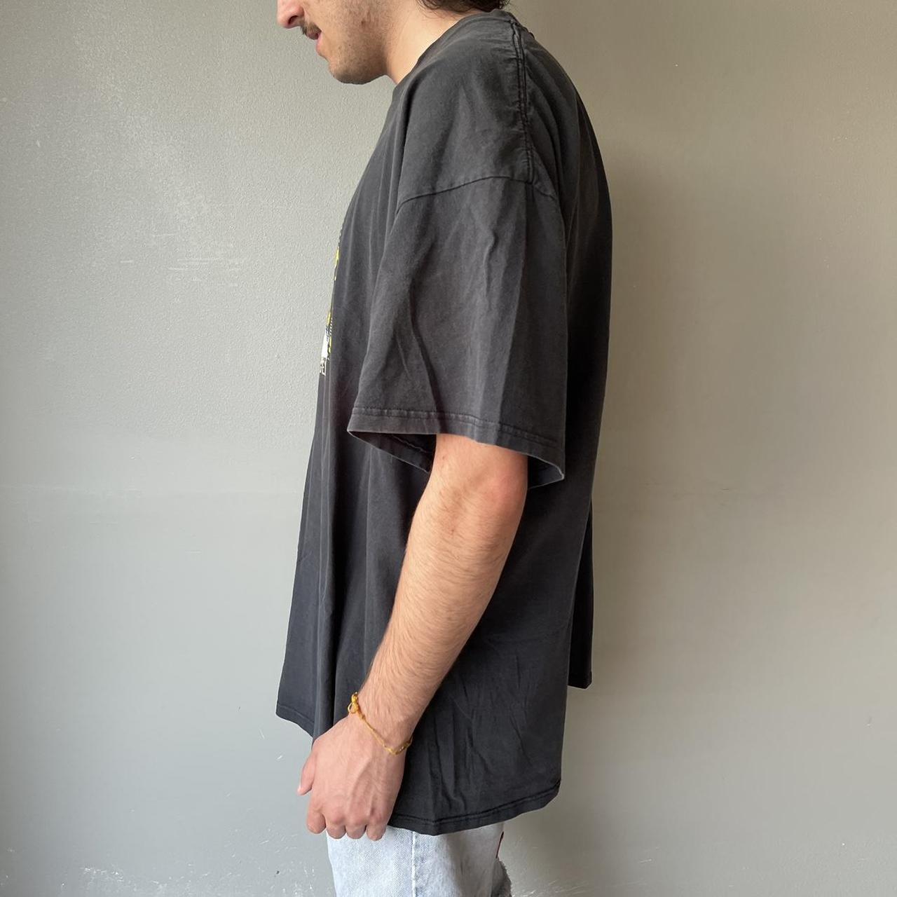 Vintage 1990s Sun Faded Black Nike Boxing Tee 'If it... - Depop