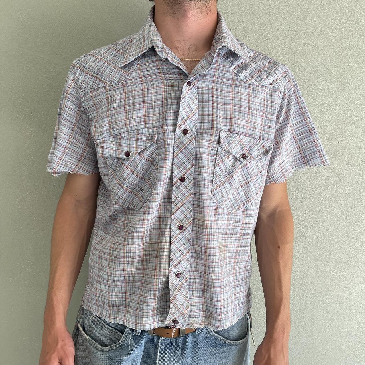 Vintage 1980s Wrangler Chopped and Cropped Short... - Depop