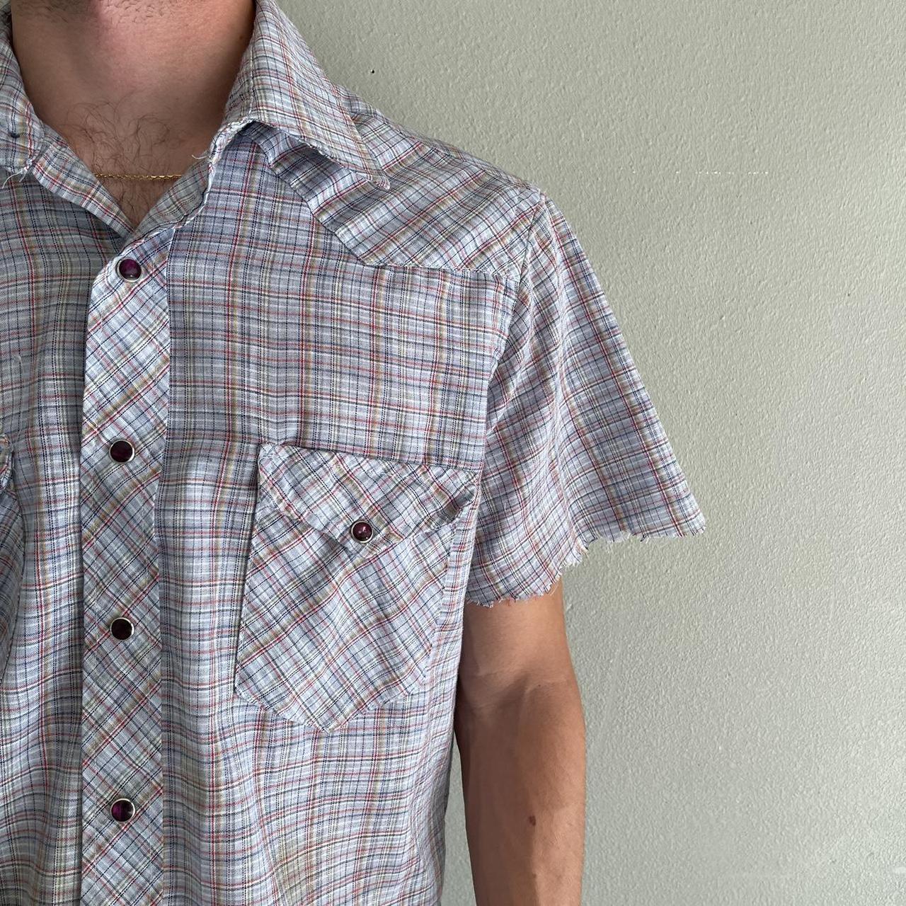 Vintage 1980s Wrangler Chopped and Cropped Short... - Depop