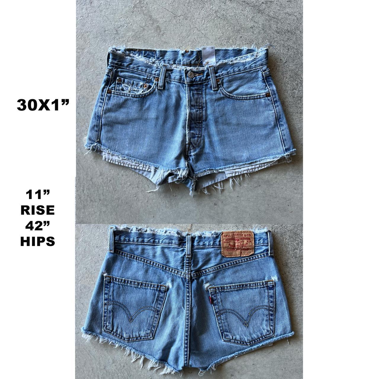Vintage Cut Off Denim Booty Shorts great pairs of... | Depop