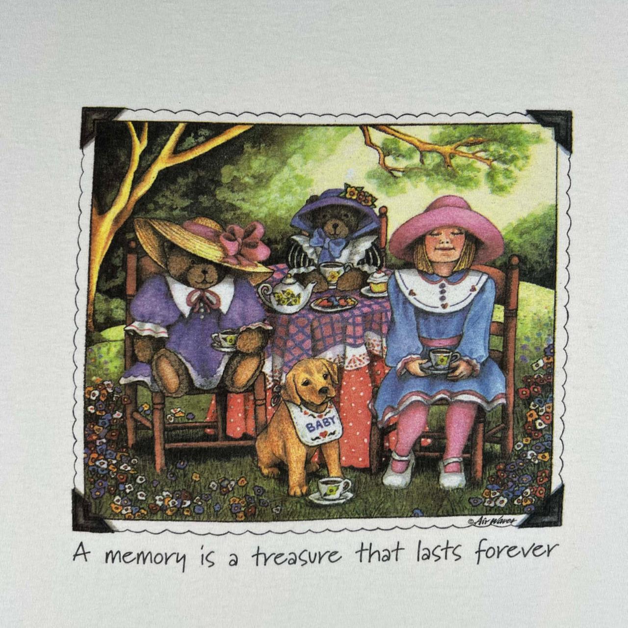 Vintage 1990s 'A Memory is a Treasure That Lasts... | Depop