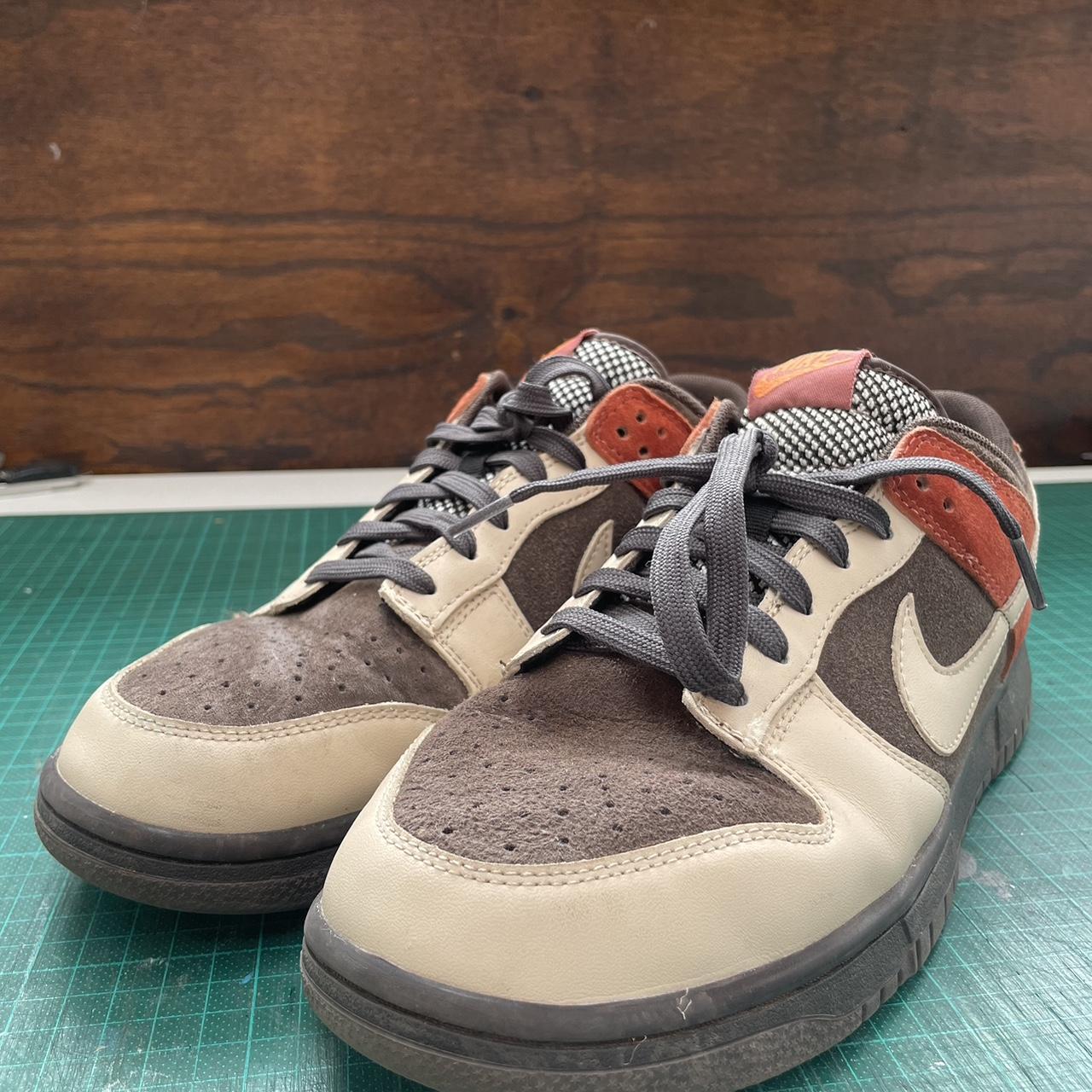 Red panda Nike dunks Size: us 10, uk 9 - Depop