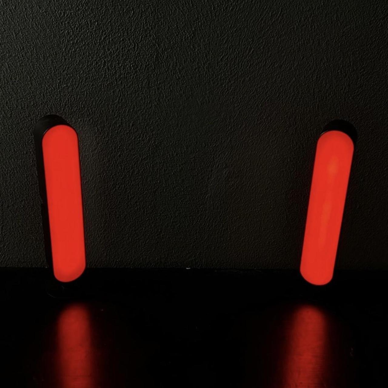 Red hue light ambiance color light bars About 10.5... - Depop