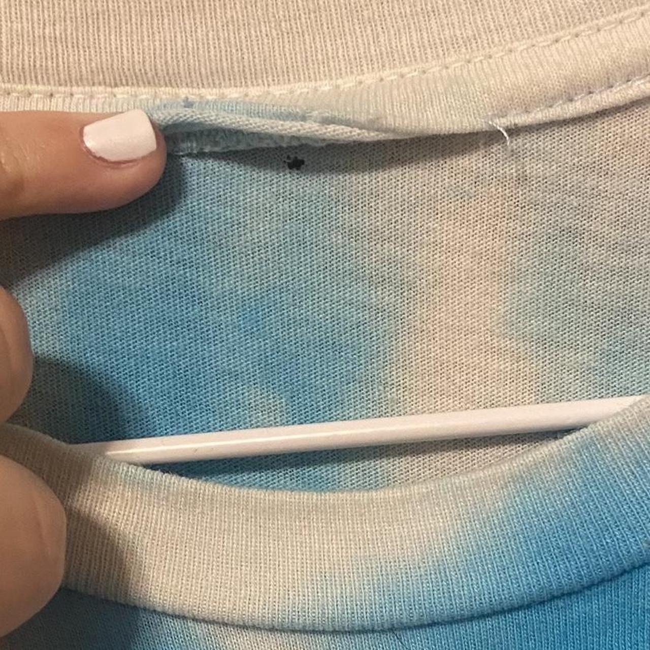 Ripndip Mario blue and white tie dye tshirt size... - Depop