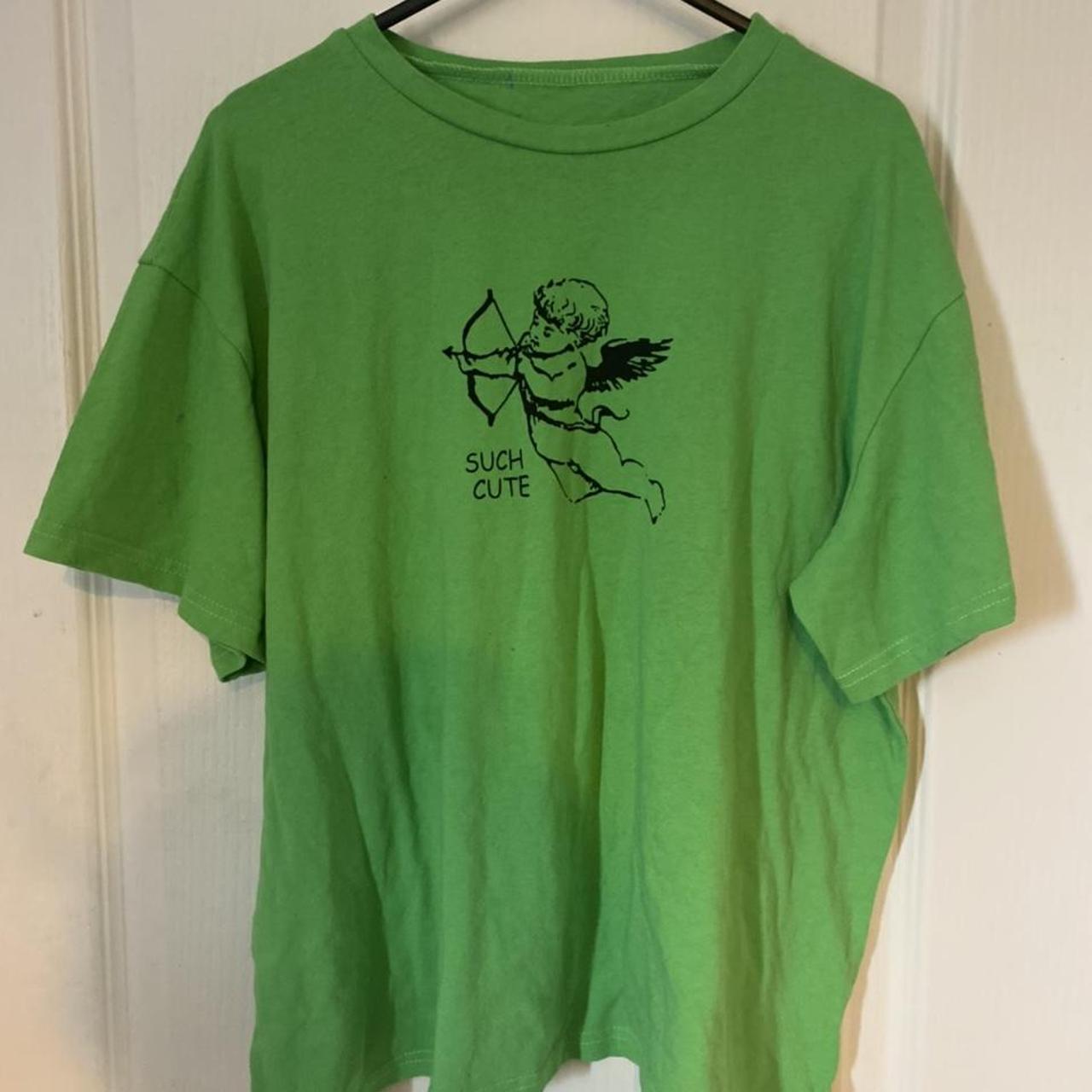 Very cute T-shirt 💚 Brought off Depop brand a few... - Depop