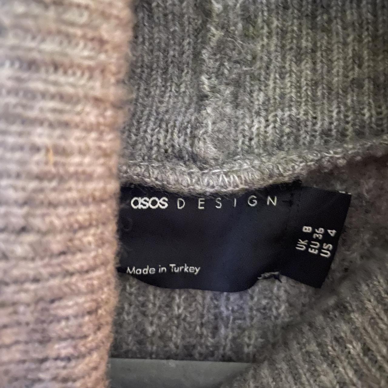 ASOS Women's Grey Dress | Depop