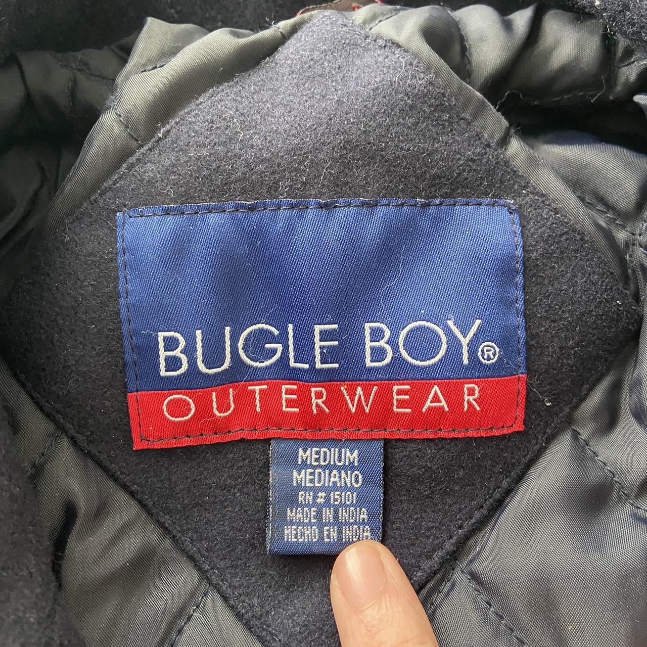 Crazy Vintage 90’s Cool Essential Bugle boy fleece... - Depop