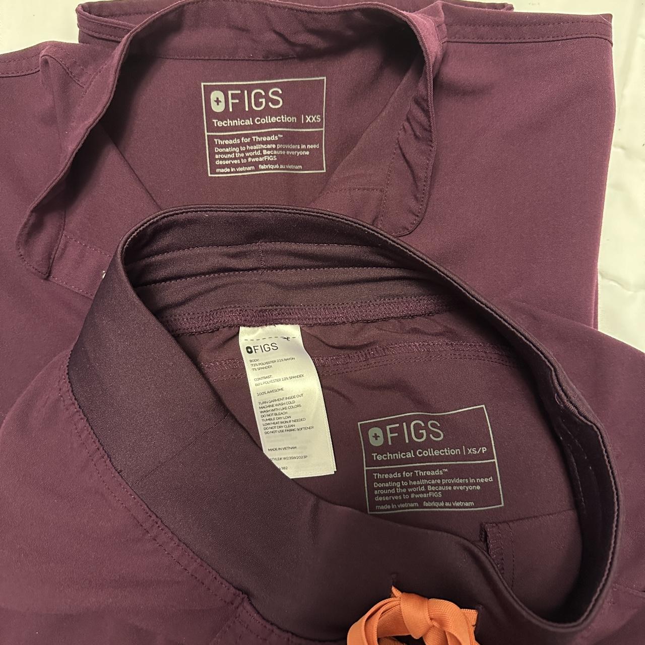 FIGS SCRUB SET 🍇 Deep Purple Color - limited... - Depop