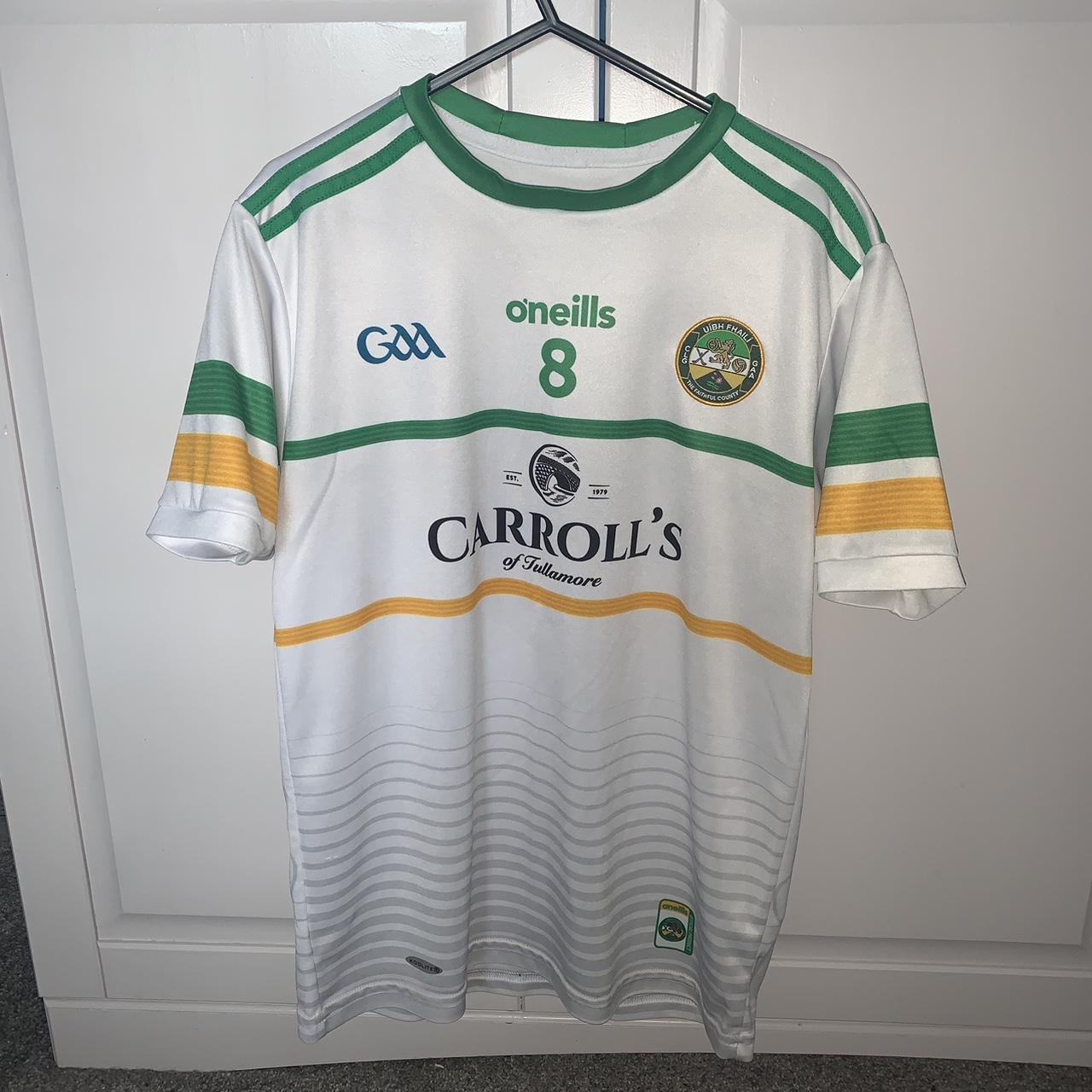 O’Neills Offaly jersey Number 8 Size 13, fits more... - Depop