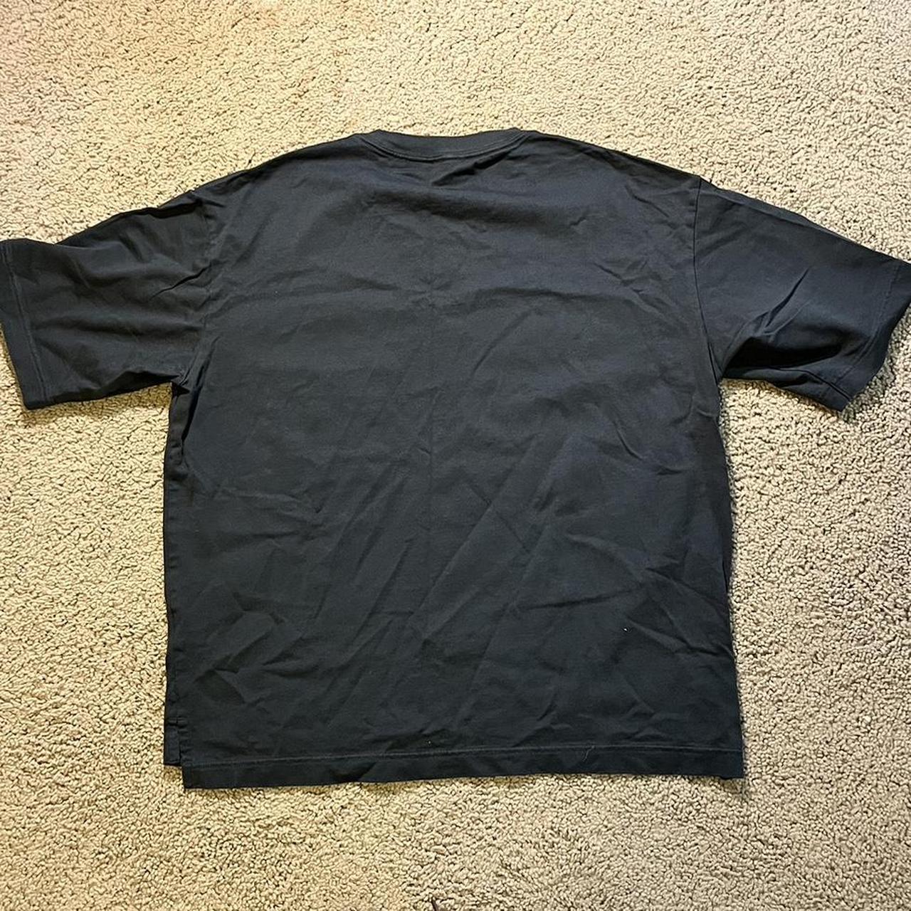 UNIQLO basic dark green/navy boxy tee. - Depop