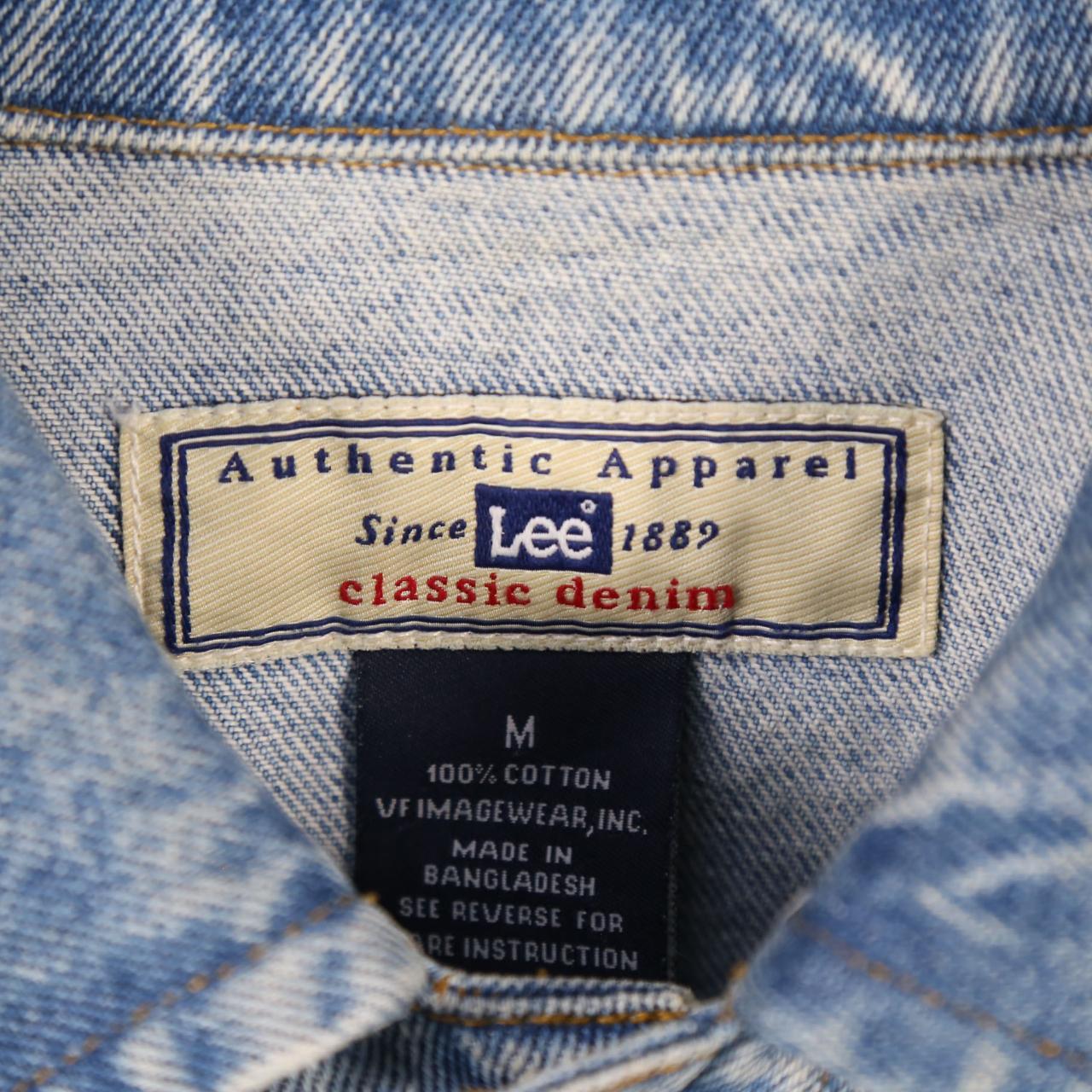 Vintage Lee Denim Jacket Lee 90's Denim... - Depop