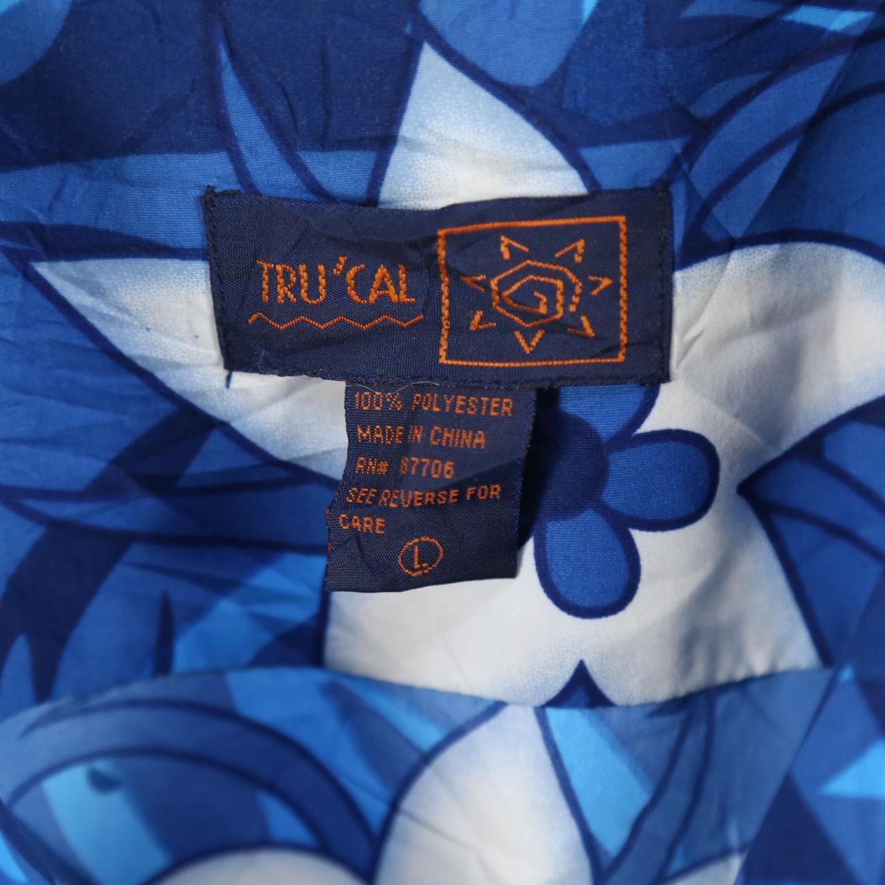 Vintage TRU'CAL Shirt TRU'CAL 90's Shirt Short... - Depop