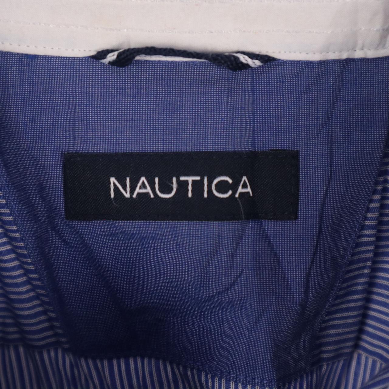 Nautica Men's Blue Shirt | Depop
