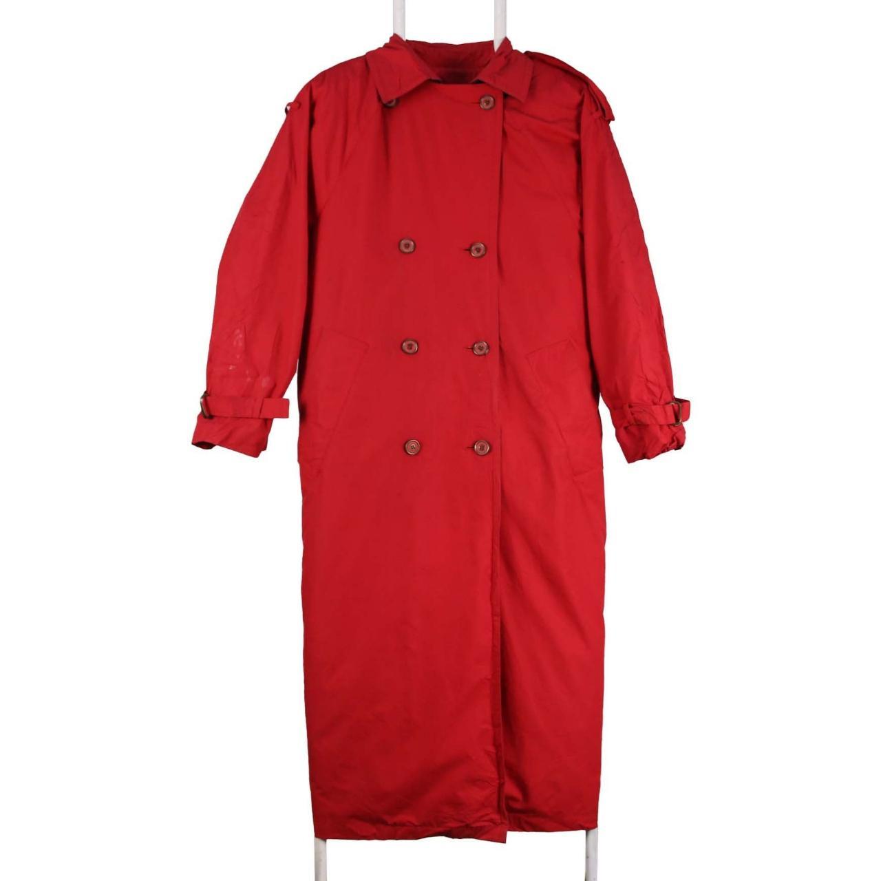 London Fog Women's Red Coat | Depop