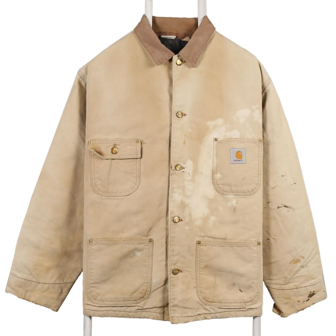 Vintage Carhartt Workwear Jacket Carhartt 90's... - Depop