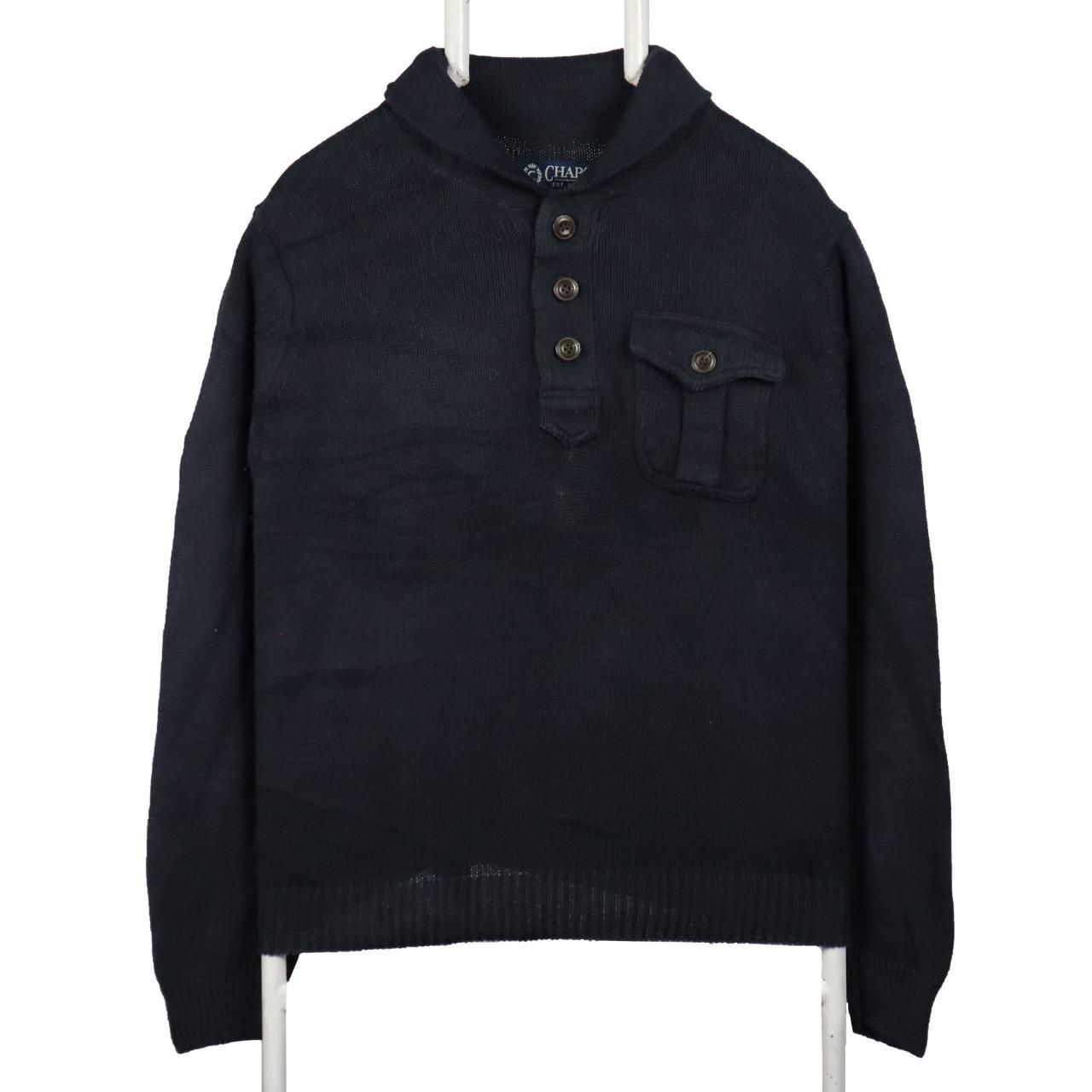 Vintage Chaps Jumper Chaps 90's Jumper Embroidered... - Depop