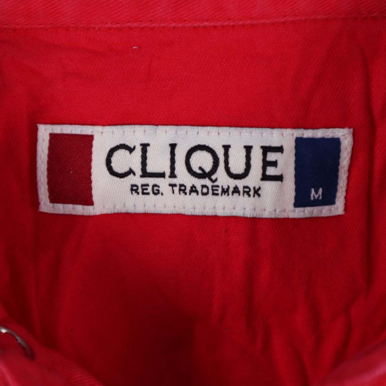 Vintage Clique Shirt Clique 90's Shirt Long Sleeve... - Depop