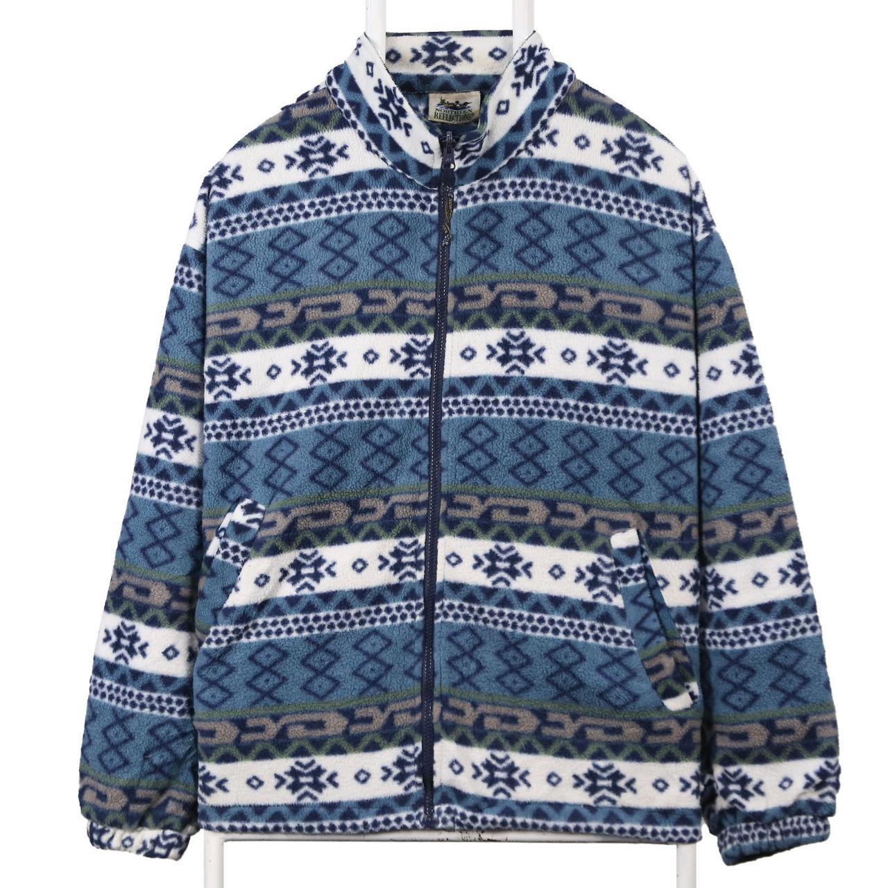 Vintage Northern Reflections Fleece Northern... - Depop