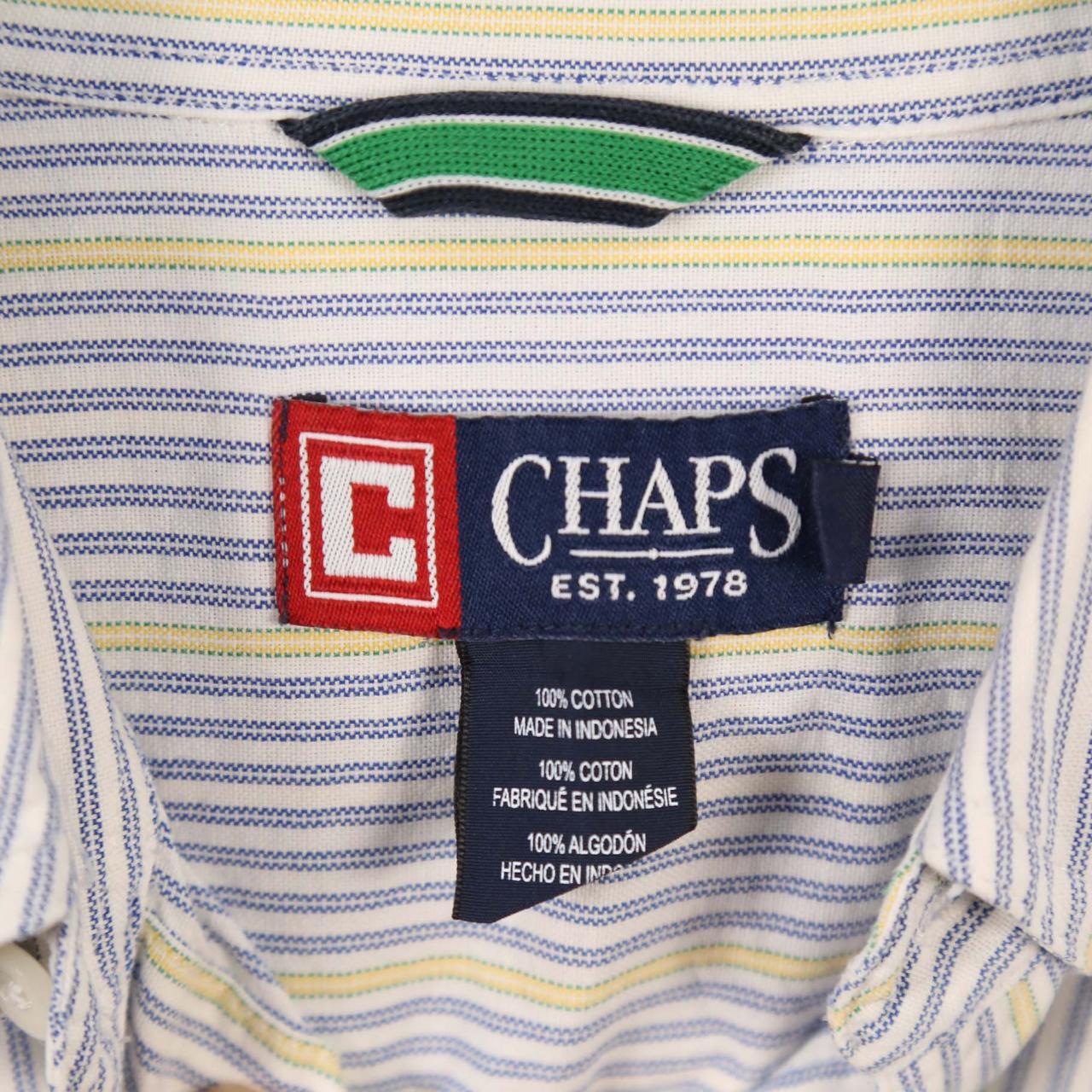Vintage Chaps Shirt Chaps 90's Shirt Embroidered... - Depop