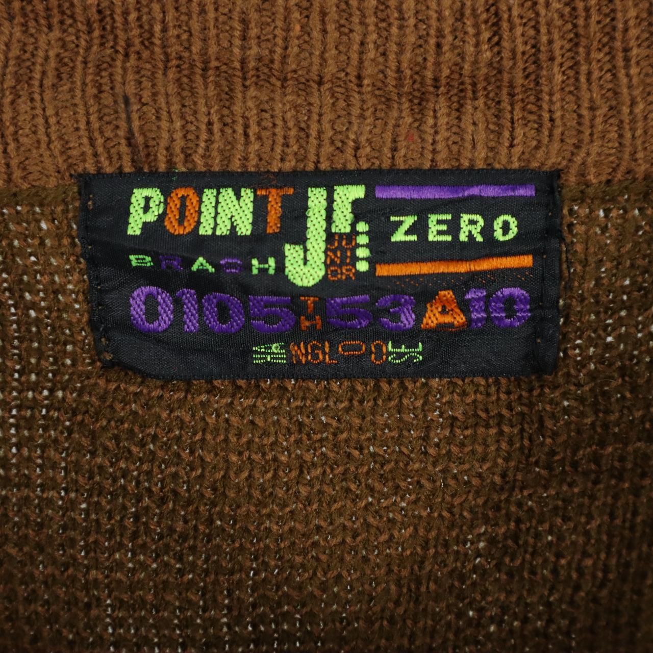 Vintage Point Zero Jumper Point Zero 90's... - Depop