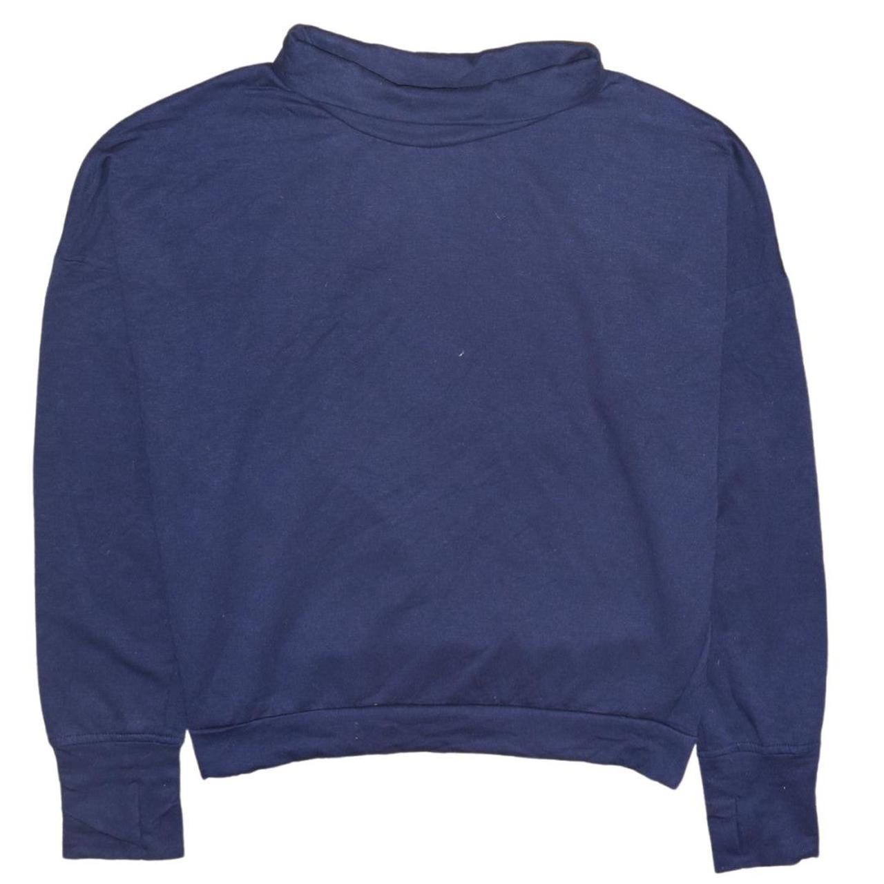Gap 90's Vintage Navy Blue Turtle Neck Sweater Small... | Depop