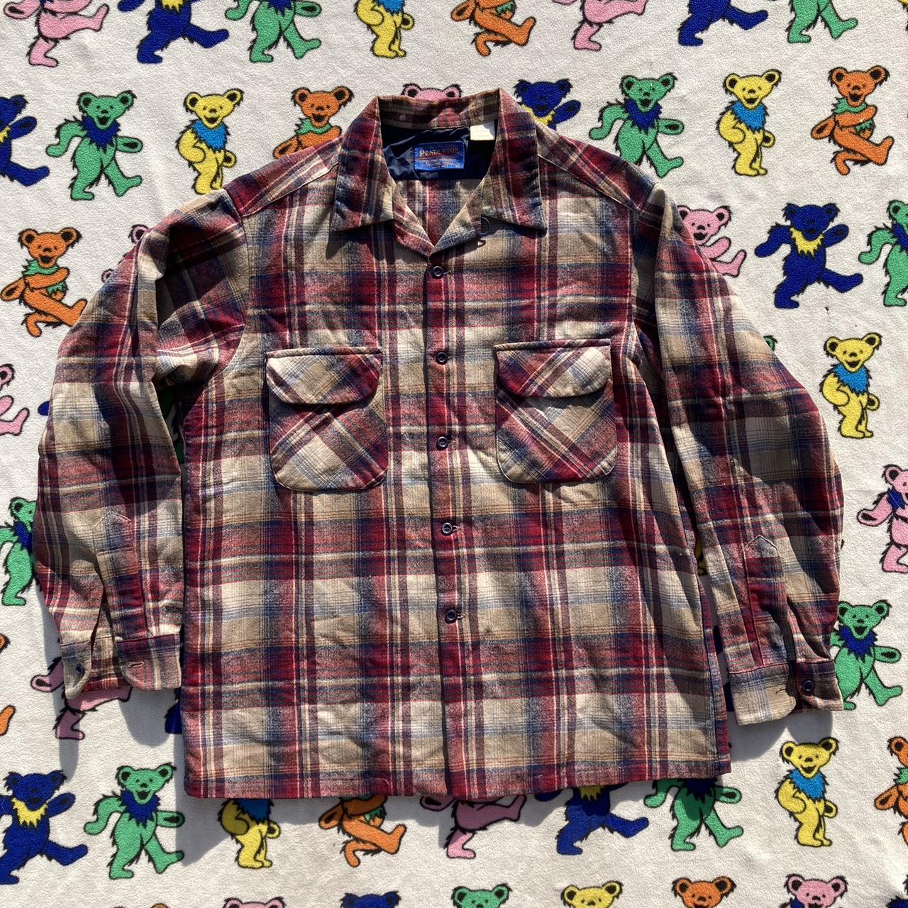 Vintage Pendleton 100% Virgin Wool Flannel Men’s... - Depop