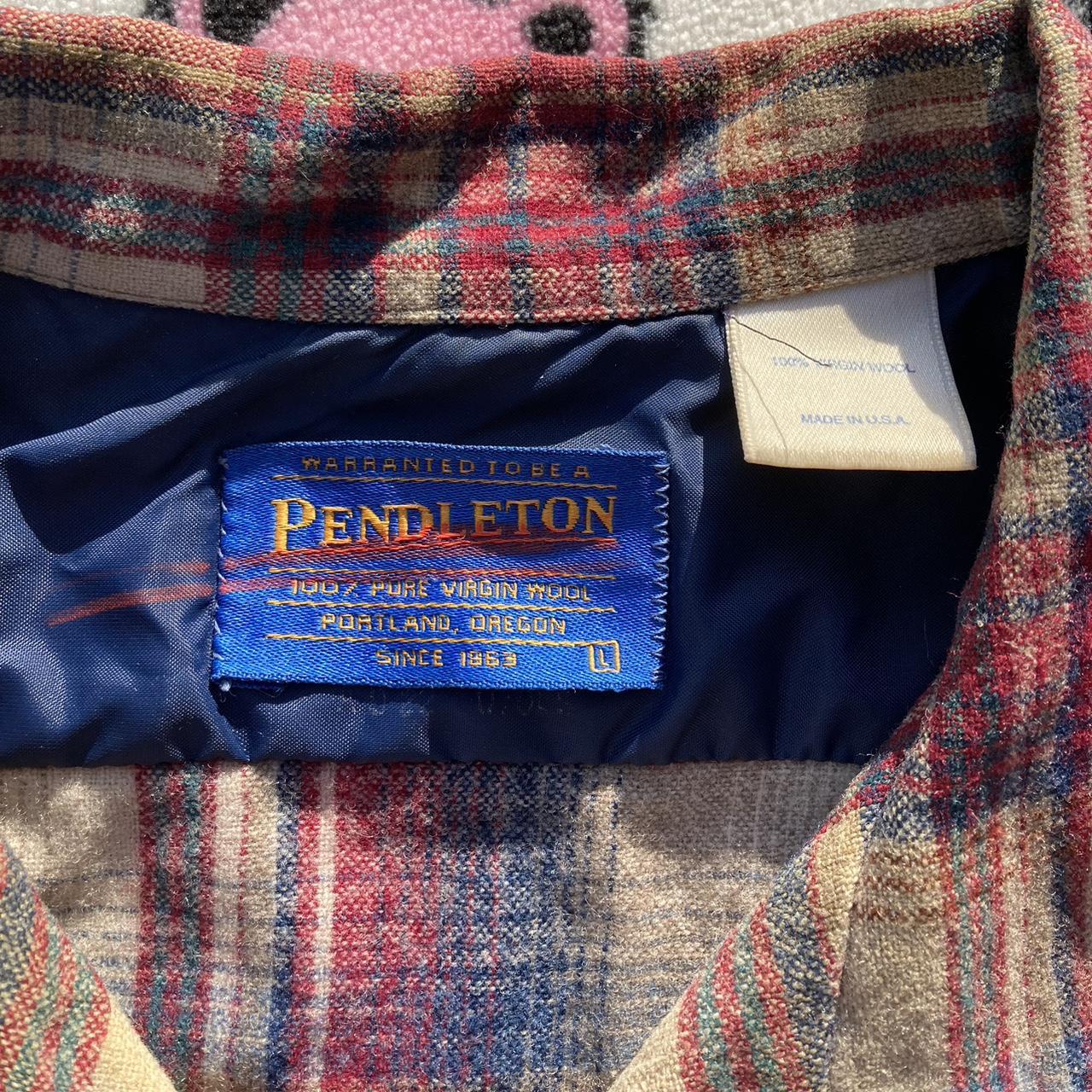 Vintage Pendleton 100% Virgin Wool Flannel Men’s... - Depop