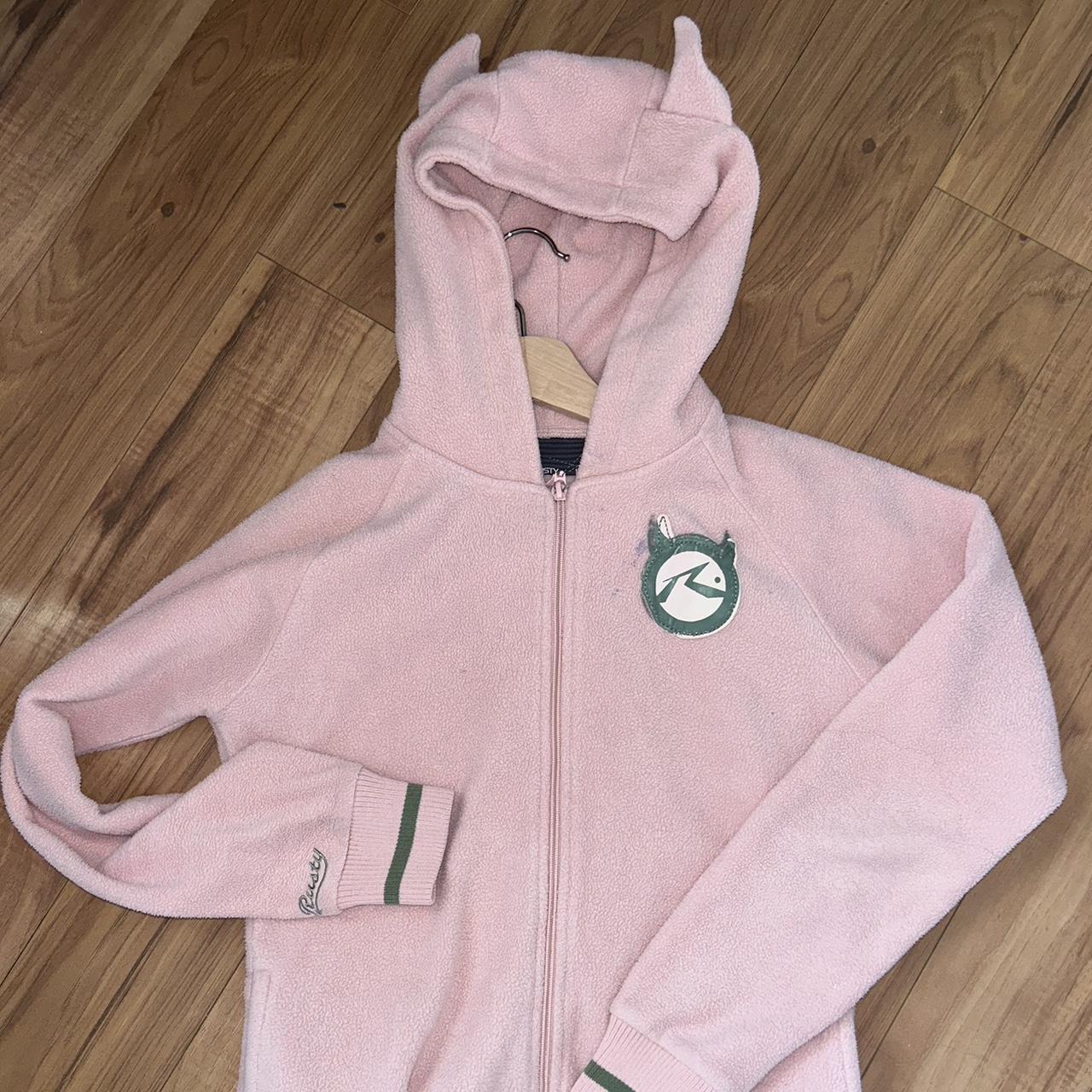 Vintage Rusty Jumper With devil horns Small ink mark... - Depop