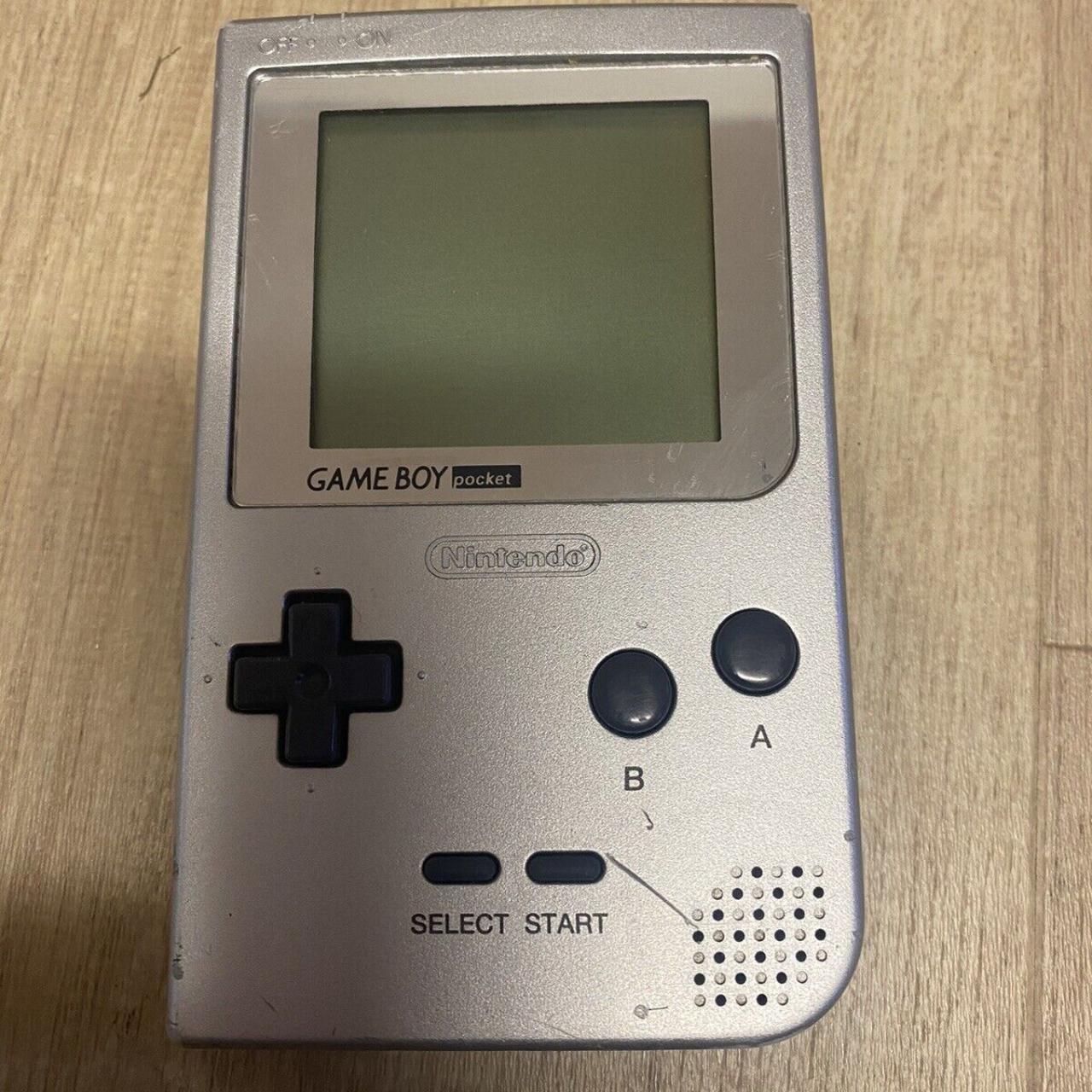 Nintendo Game Boy Pocket Silver With Super Mario... - Depop