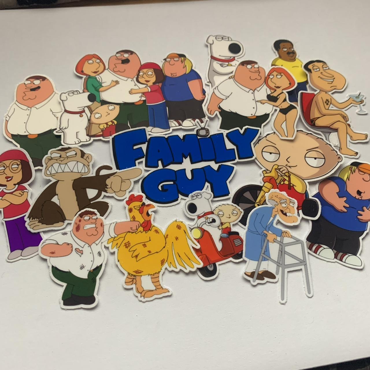 15 x family guy stickers - waterproof high quality... - Depop