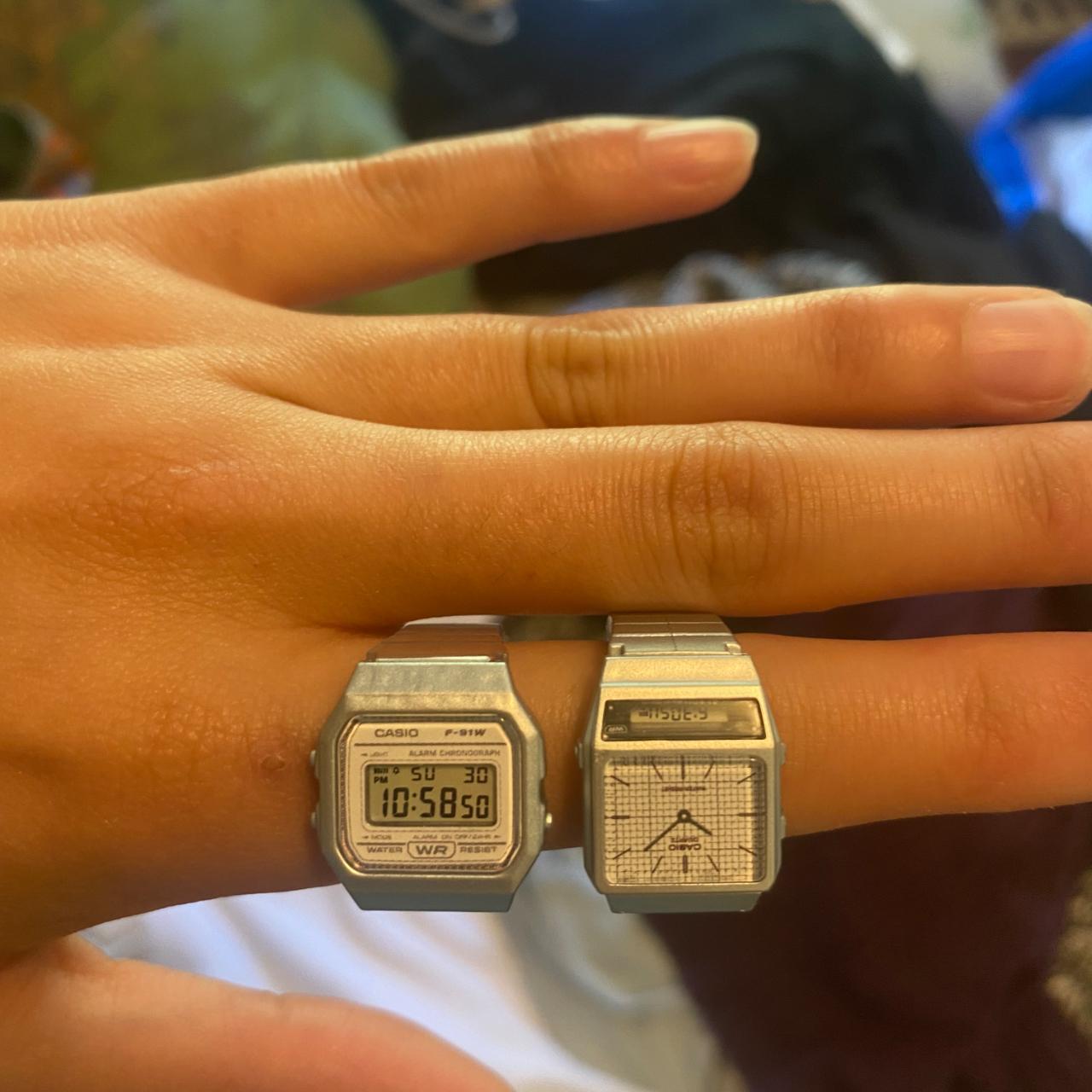 Casio watch rings from Tokyo, Japan 15$ each or 25$... | Depop