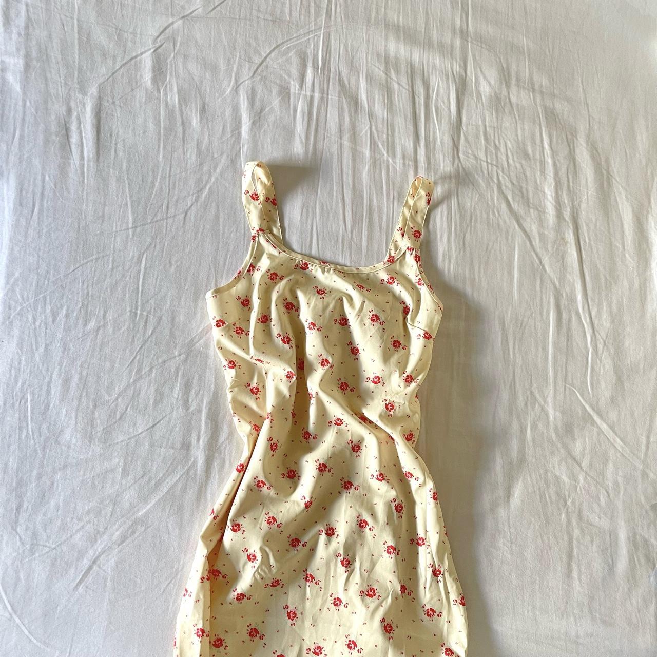 Realisation Par The Allegra yellow floral dress... - Depop