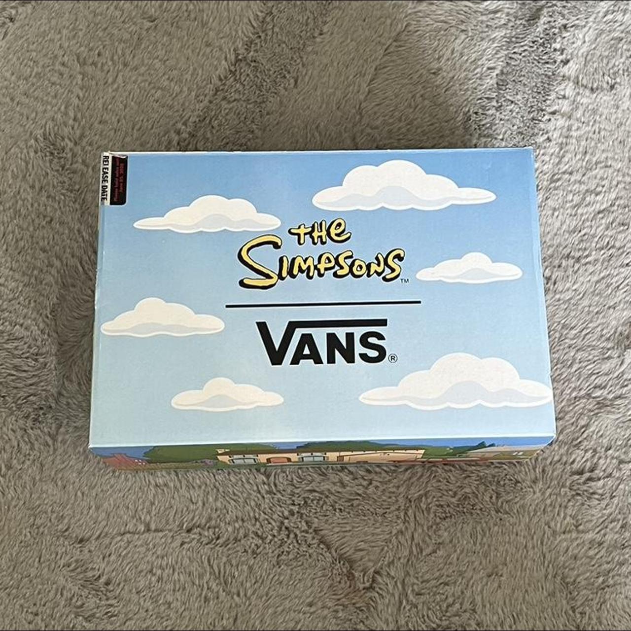 Vans the simpsons high tops excellent condition... - Depop