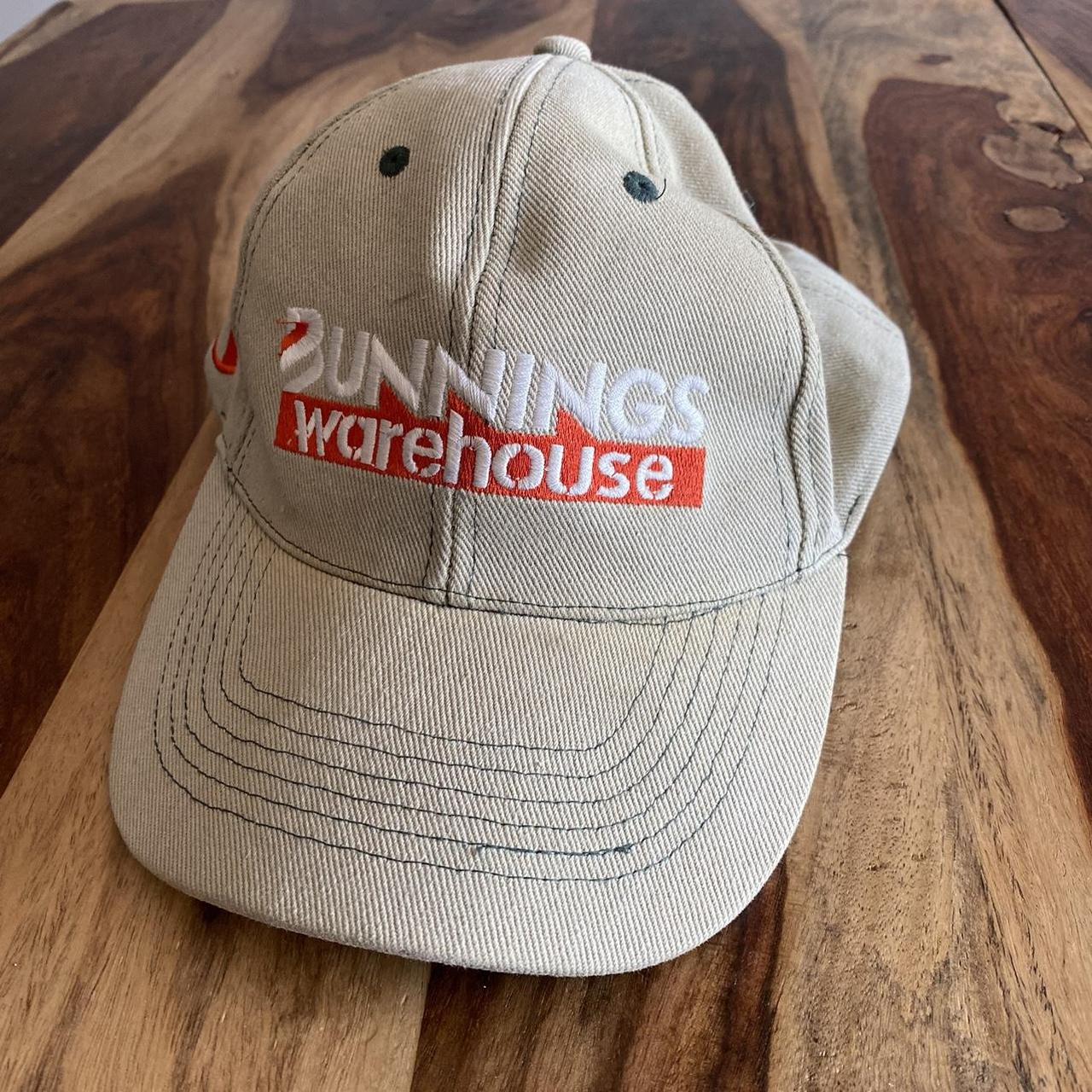 Vintage Bunnings Warehouse Adjustable Strapback Hat... - Depop