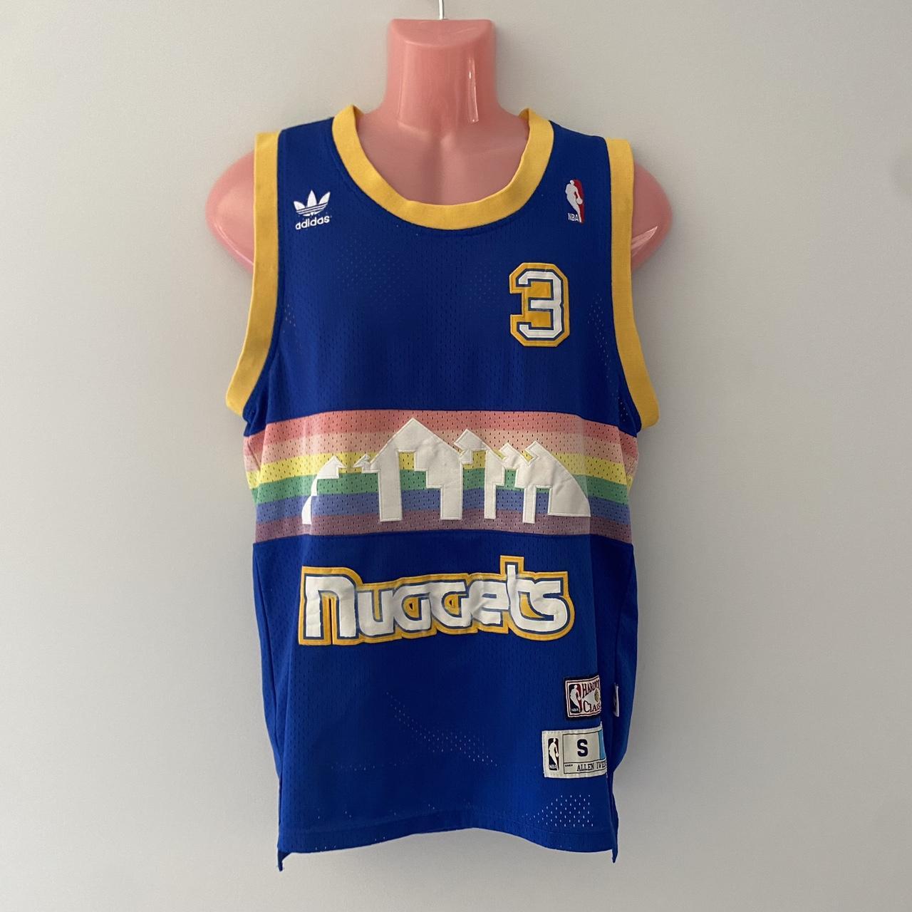 Alan Iverson AI Denver Nuggets #3 Hardwood... | Depop