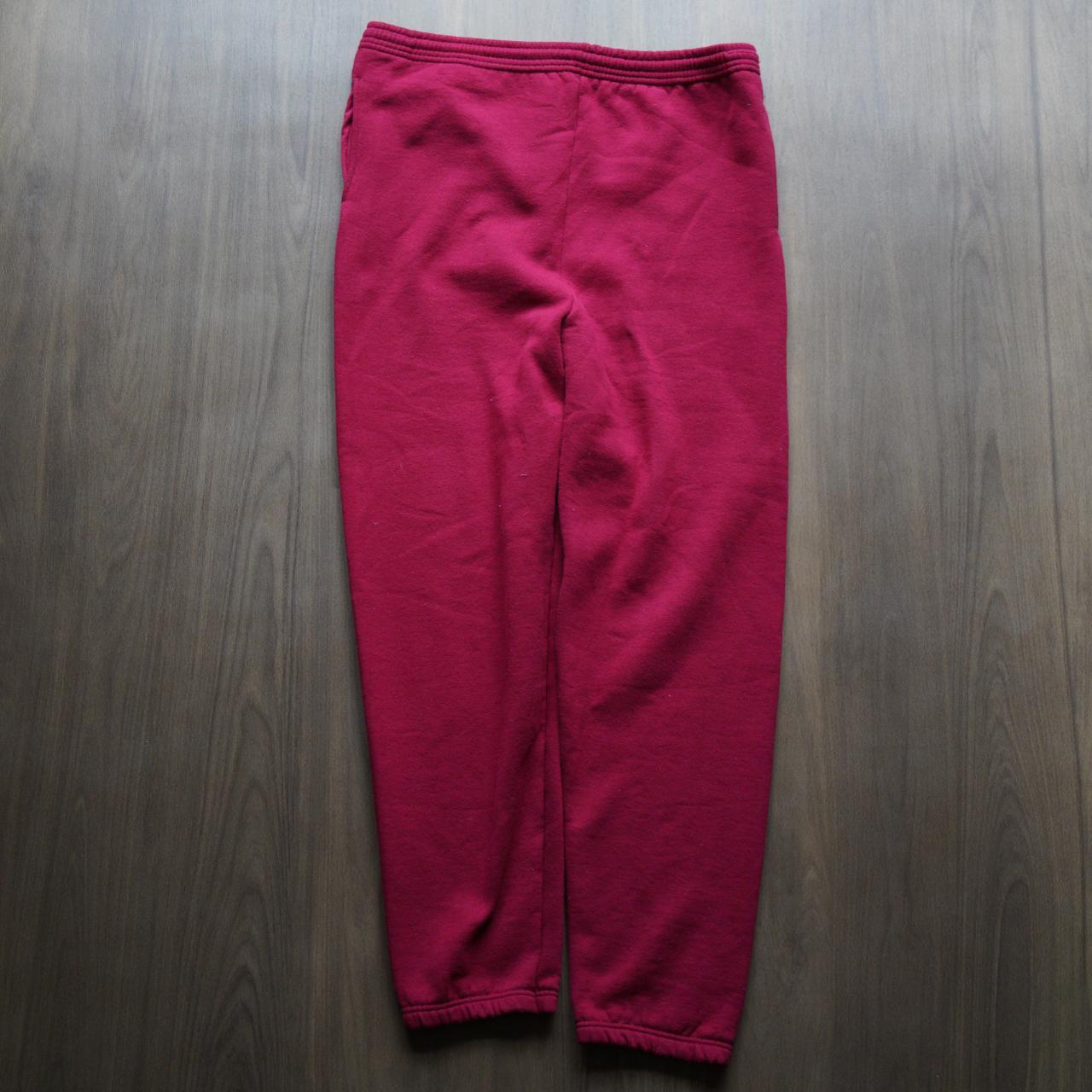 Vintage BVD Sweats Santa type beat. Faded red. Made... - Depop