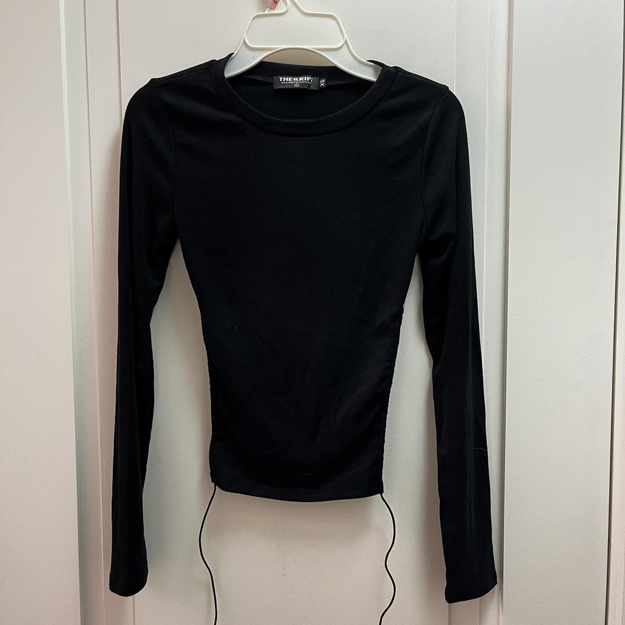 #kript Open back long sleeve Not worn - no tag... - Depop