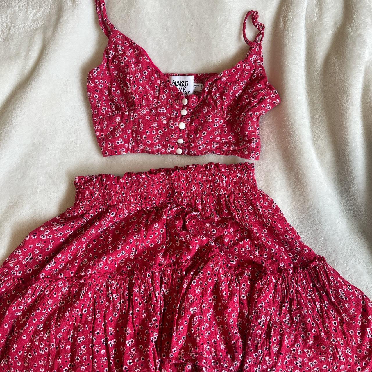 princes polly set! ️🤍 super cute, size 6 fits small... - Depop