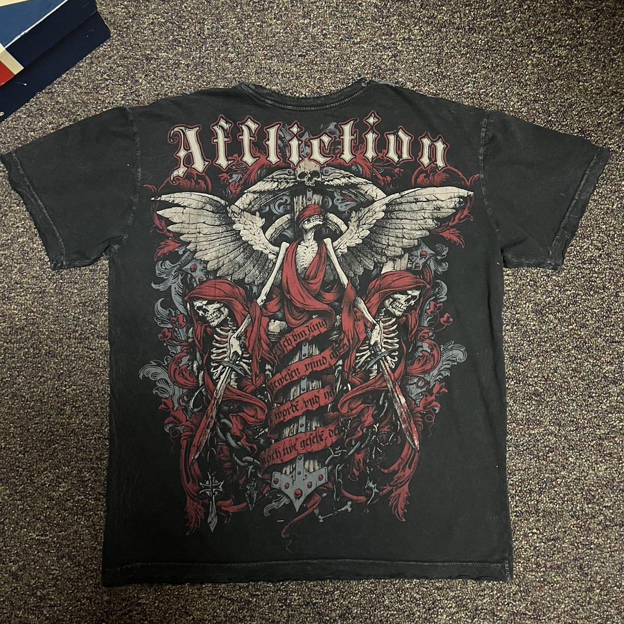 RARE Sick Affliction Tee (DO NOT BUY!) never seen... | Depop