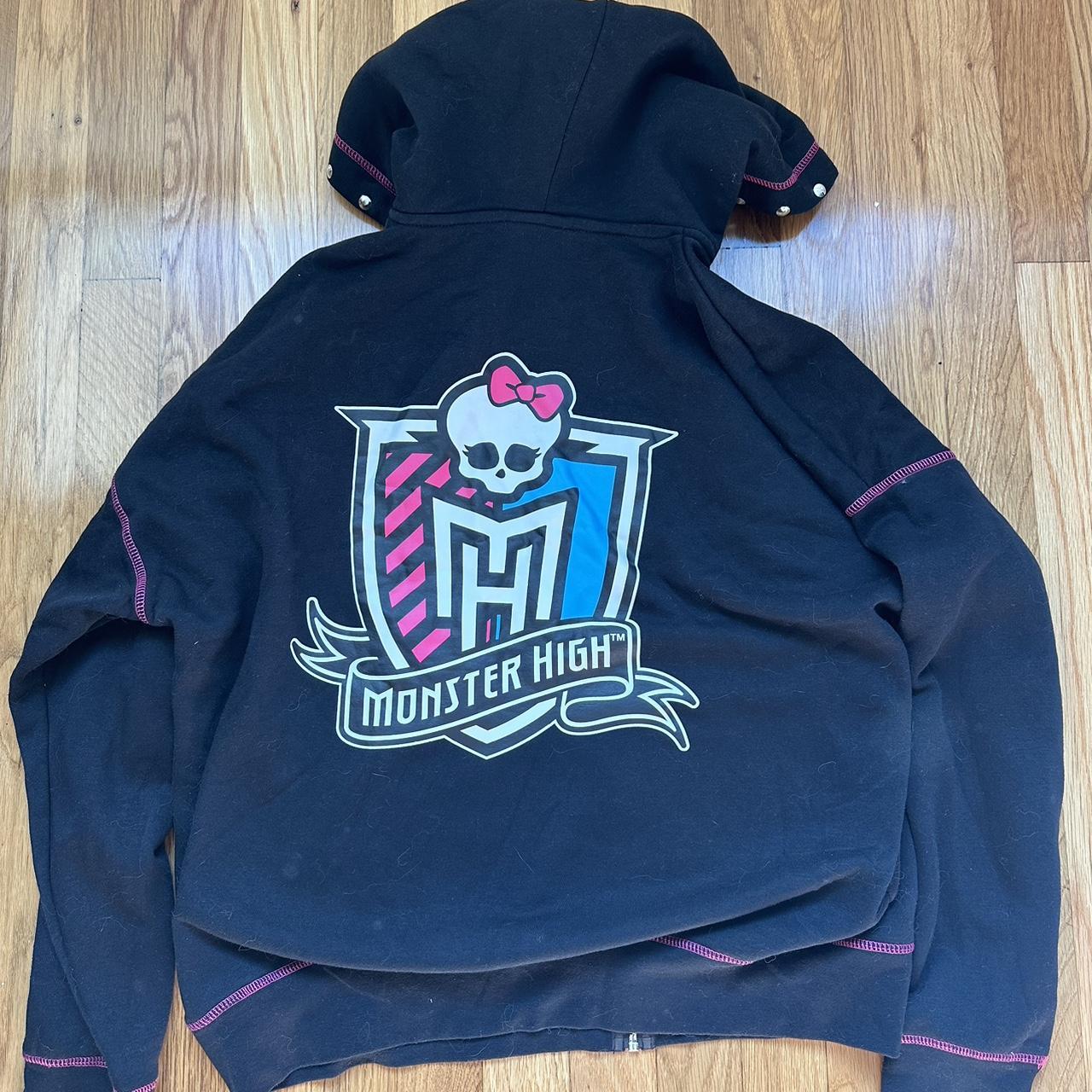 Hot topic monster high jacket/hoodie! Size small.... - Depop