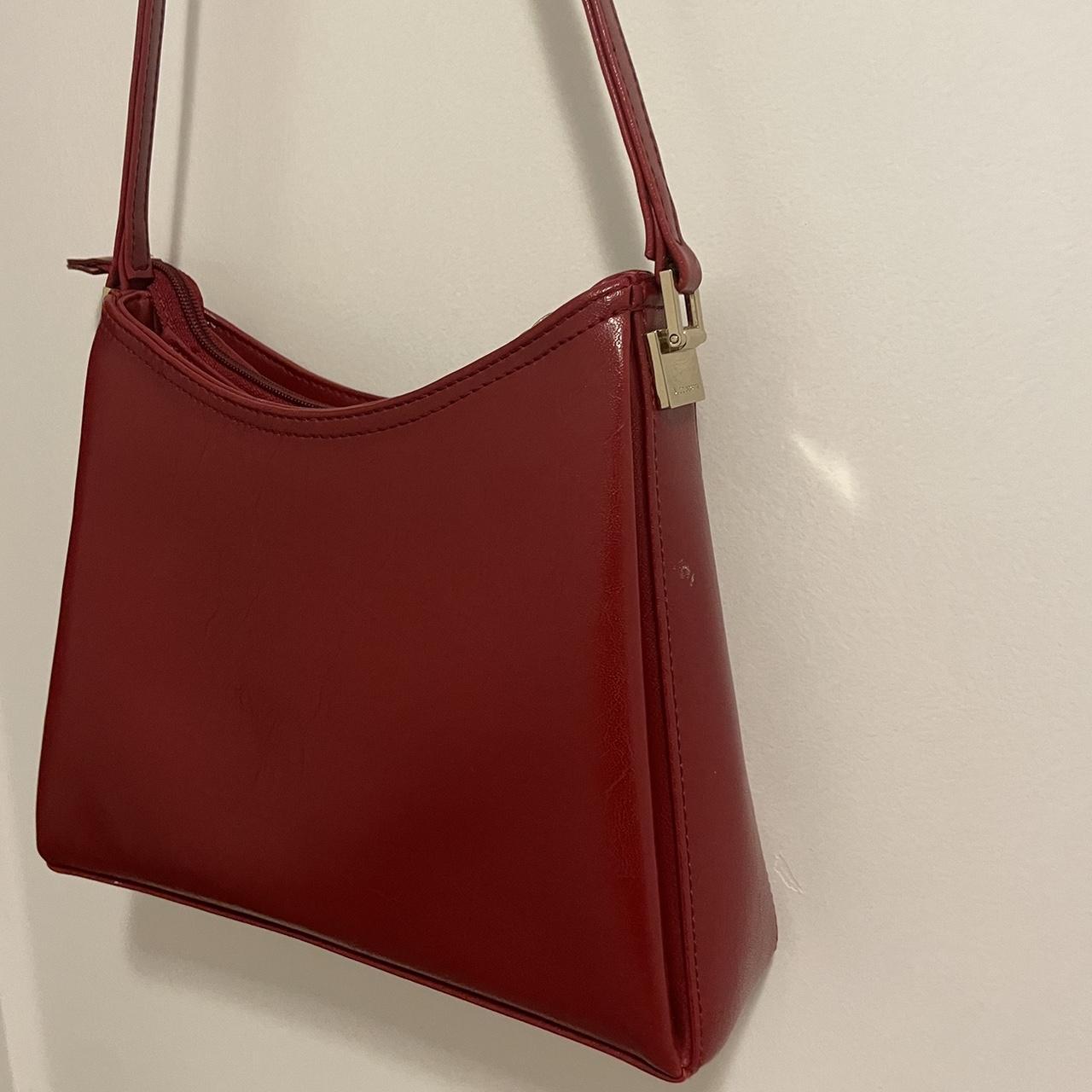 Cute and trendy small burgundy purse perfect for... - Depop