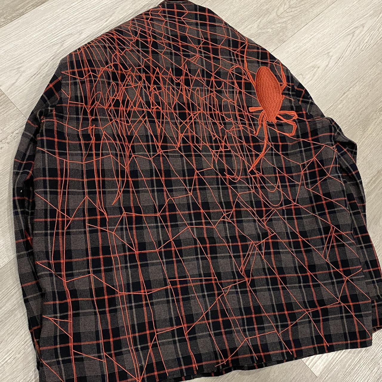 Revenge Bred Spider Flannel Size: Medium (boxy fit,... | Depop