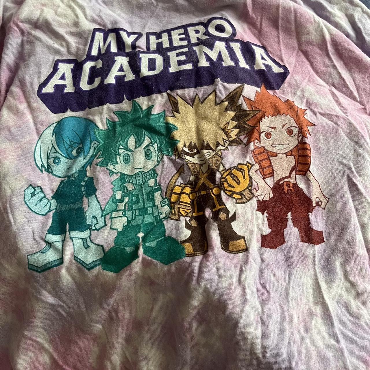 my hero academia merch. the shirt is so comfy and... - Depop