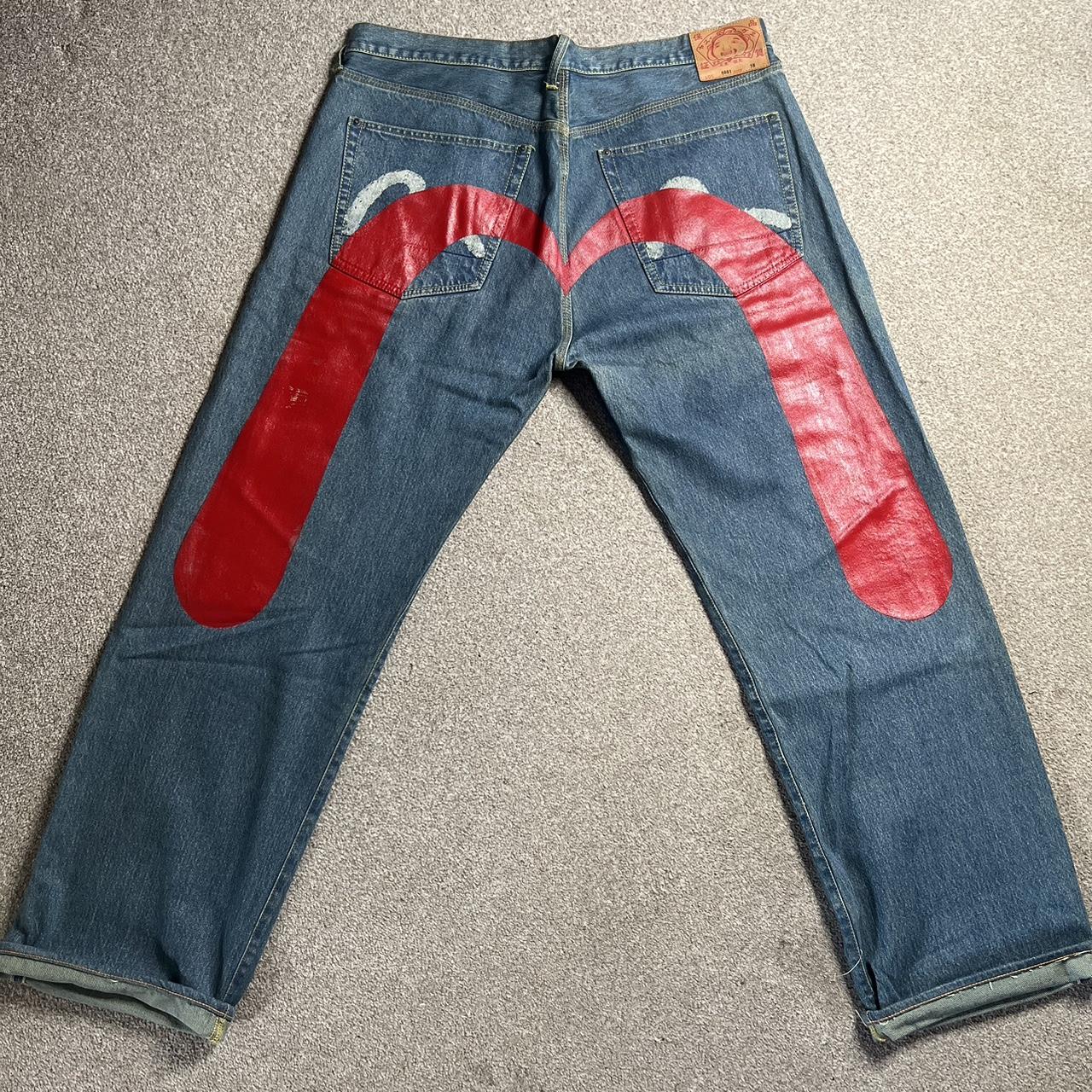Very rare evisu Jeans Size 38 #evisu #denim... - Depop
