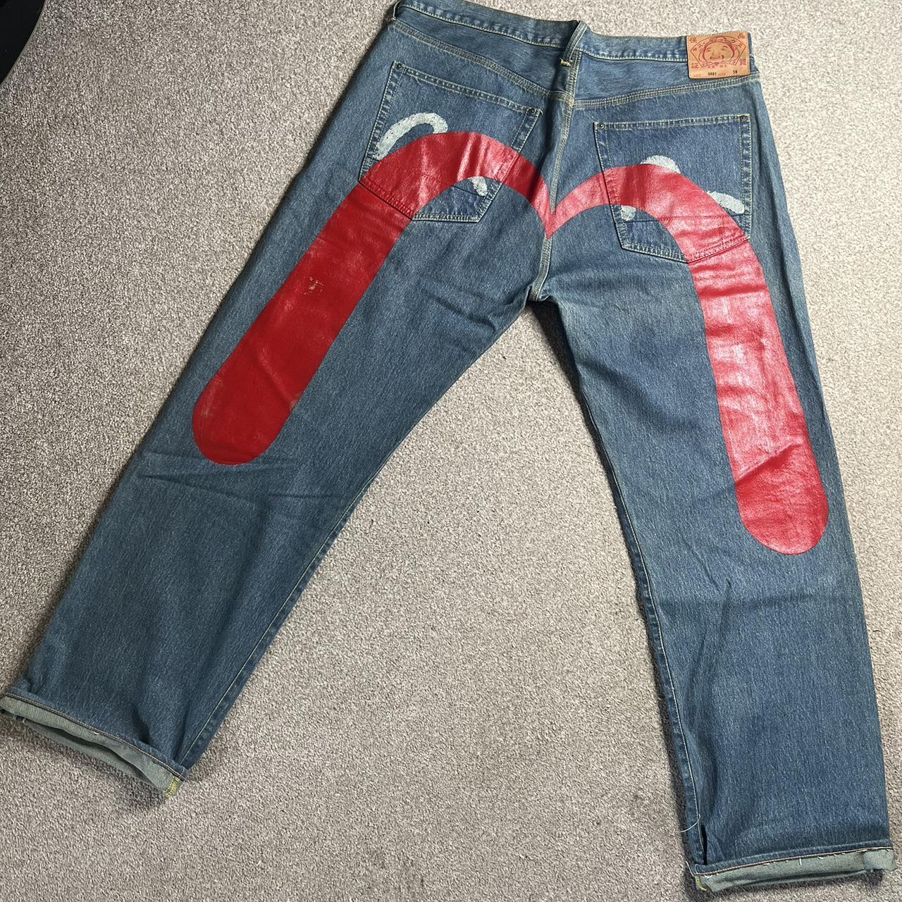 Very rare evisu Jeans Size 38 #evisu #denim... - Depop
