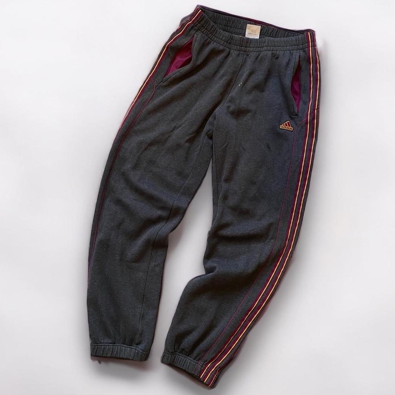 Vintage adidas 3 stripe tracksuit -2000s Adidas... - Depop