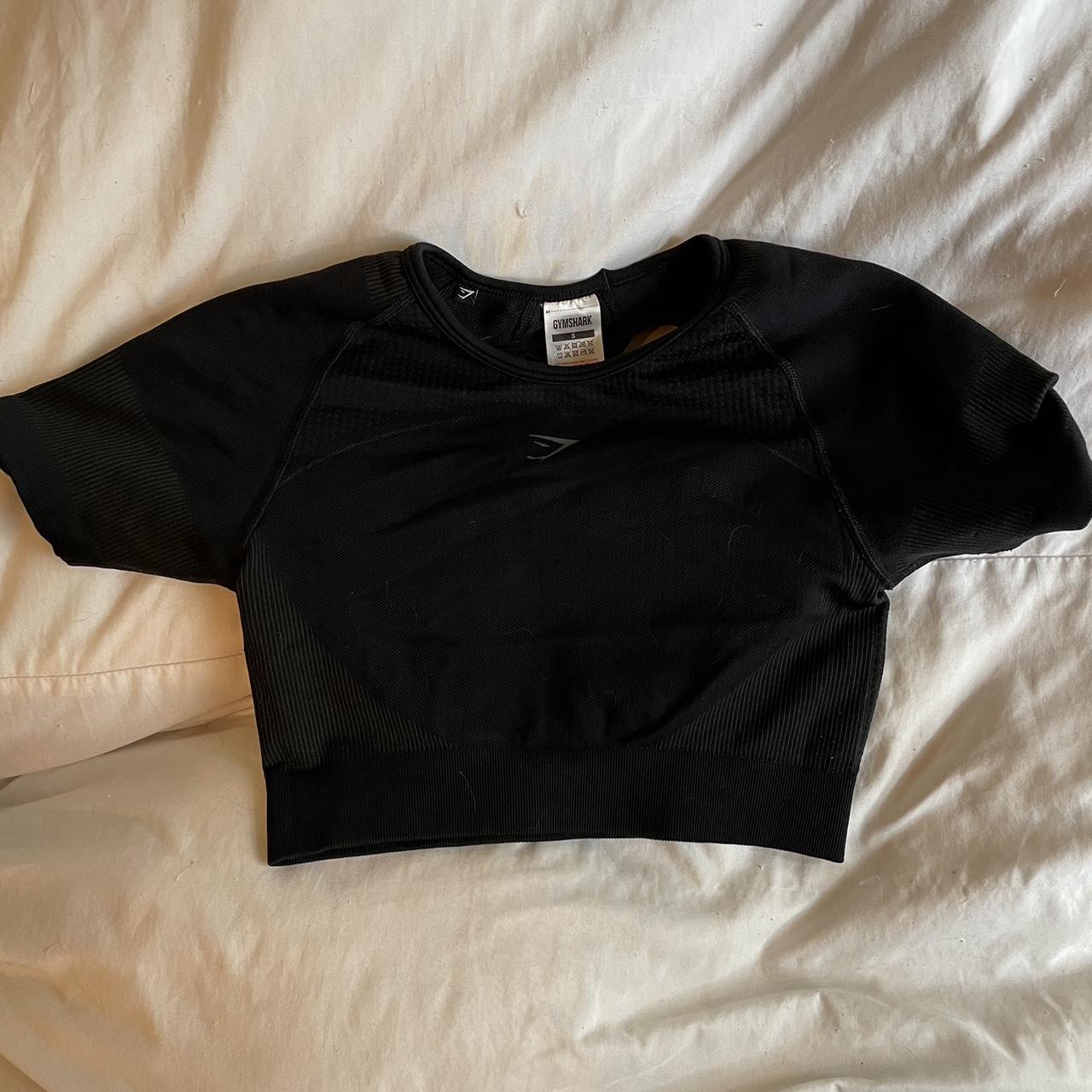 Gymshark Cropped Shirt Very cute workout top. Has... - Depop