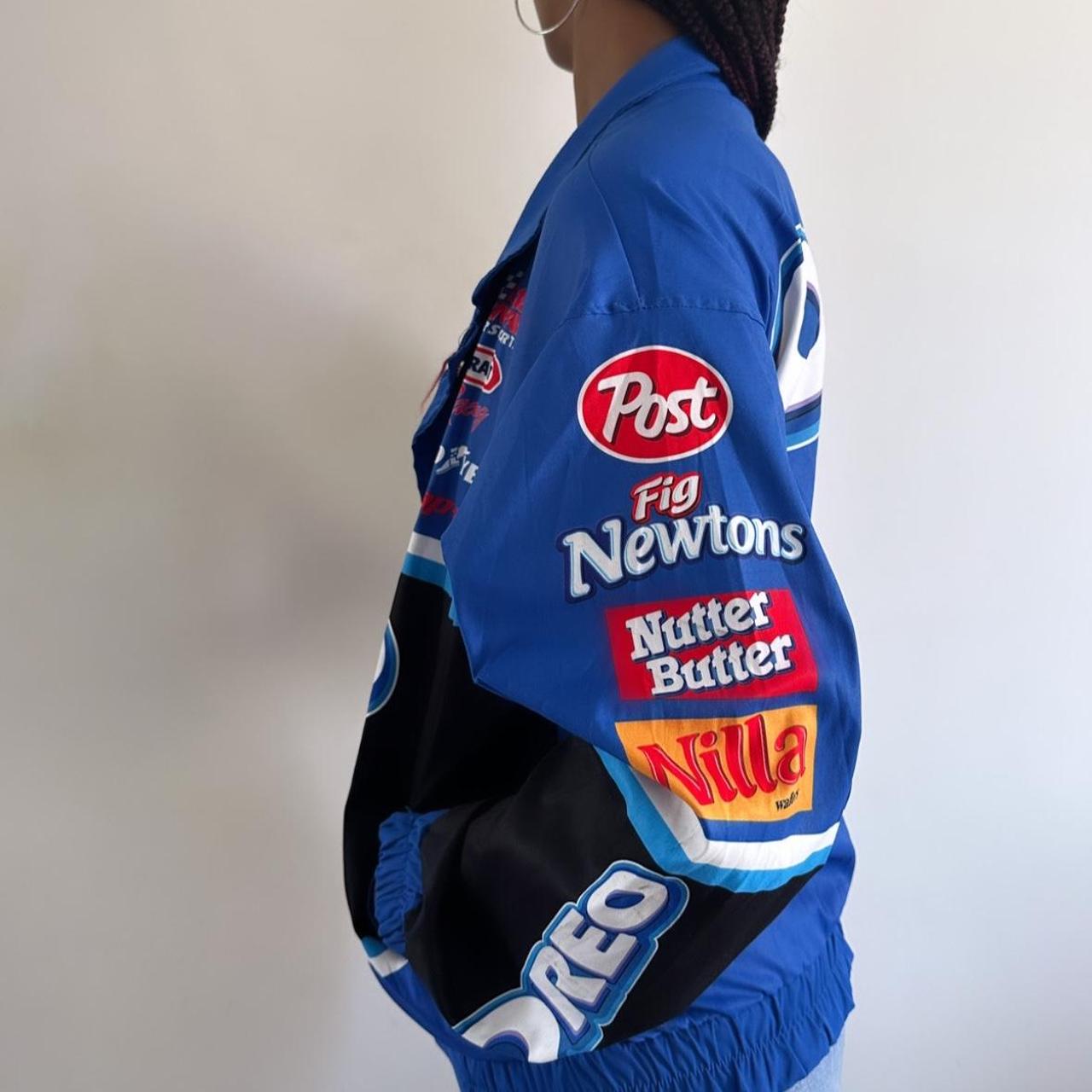 OREO BOMBER JACKET ONLY WORN ONCE size : M... - Depop