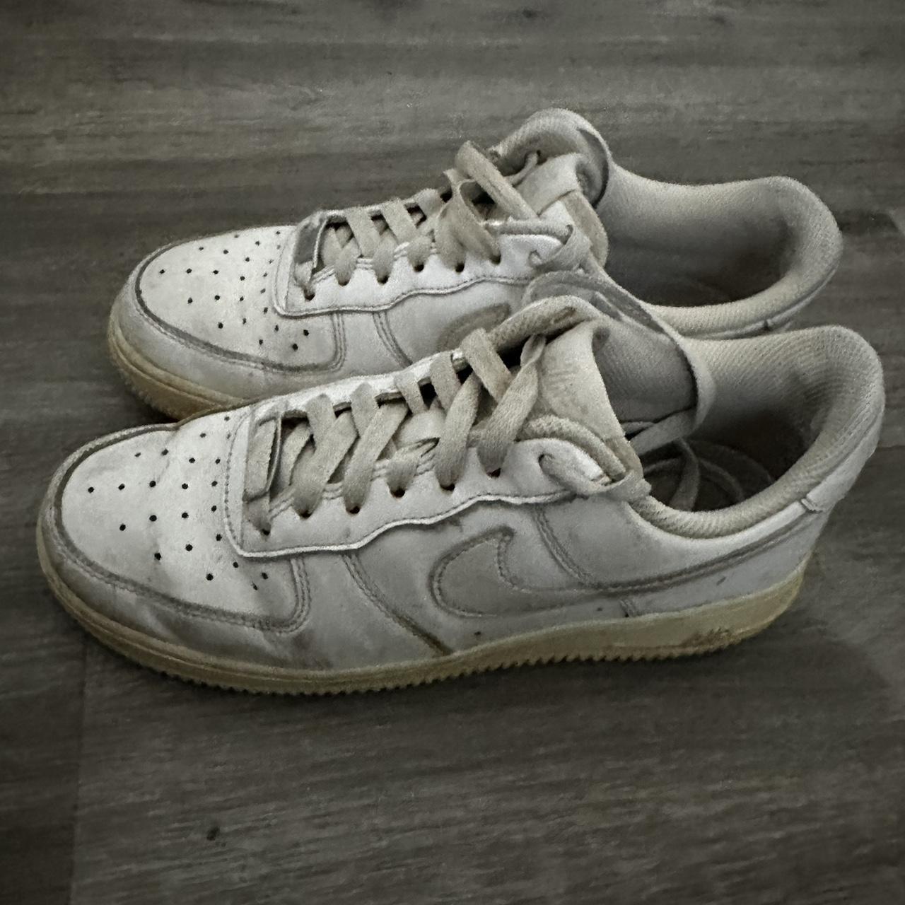 Nike Air Force 1 used but still wearable size... - Depop