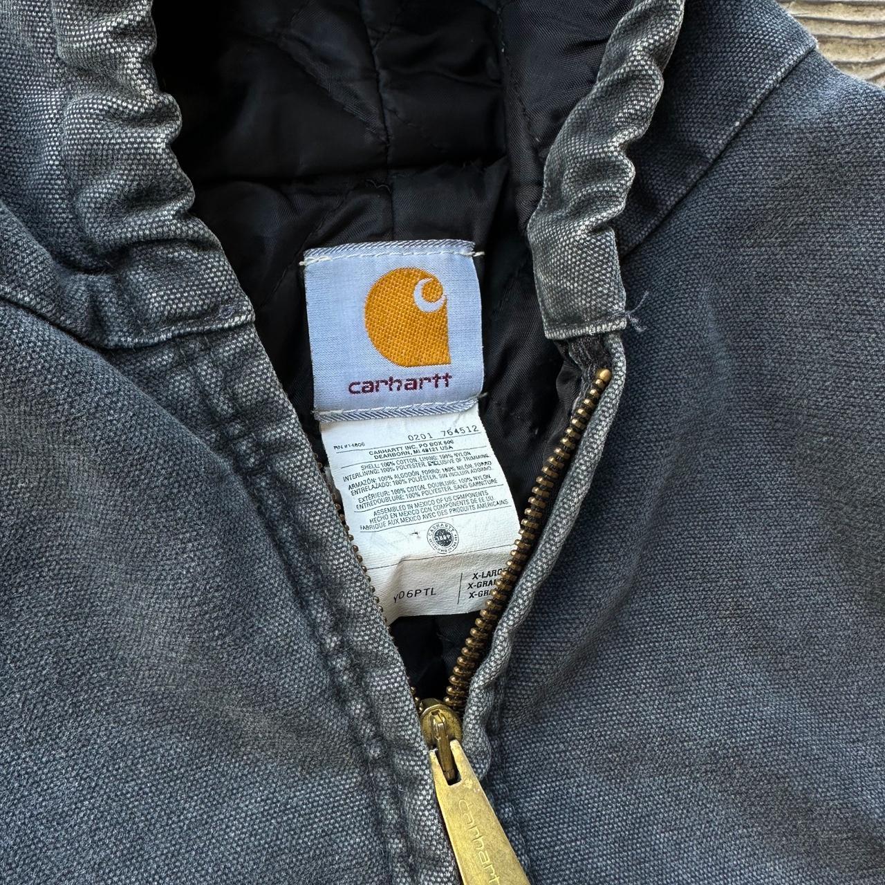 Carhartt Men's Grey Jacket | Depop